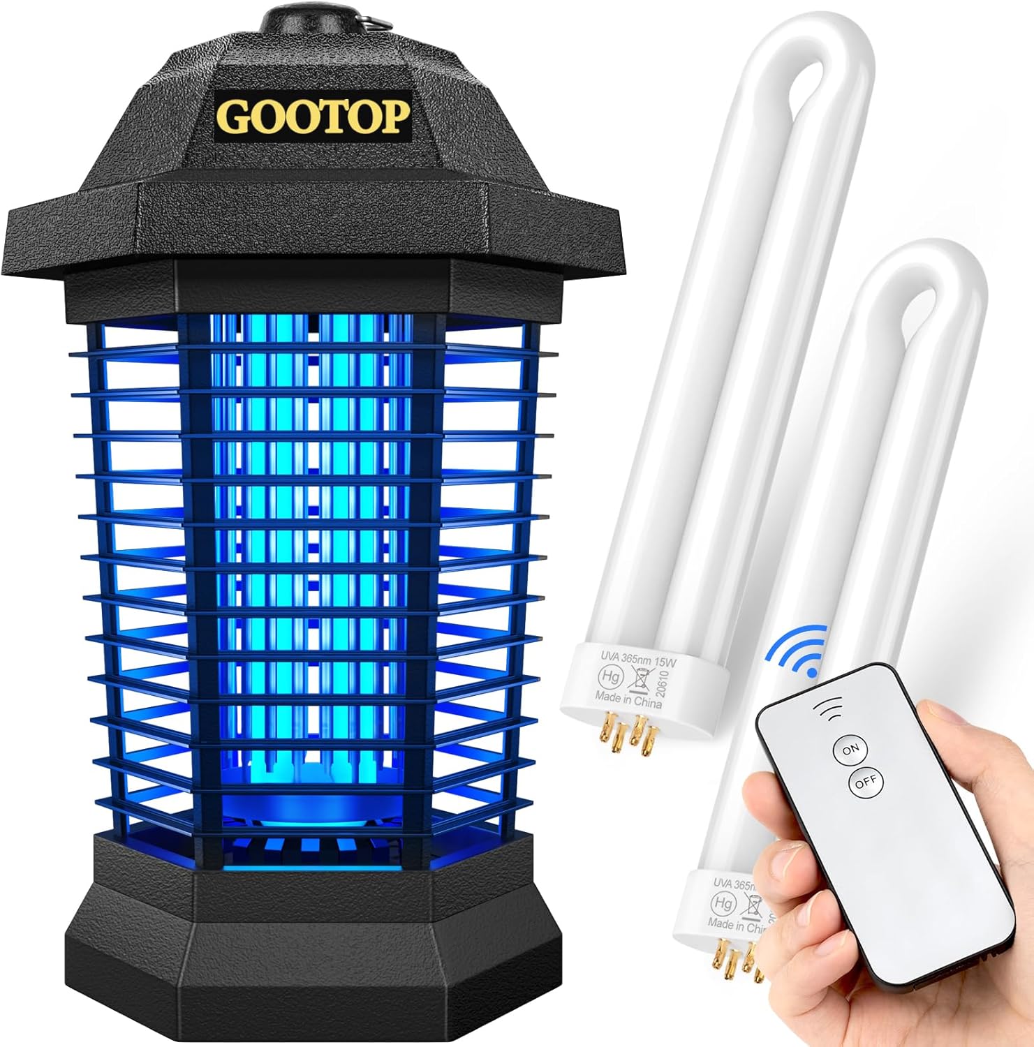 Amazon.com : GOOTOP Remote Control Bug Zapper Outdoor Electric ...