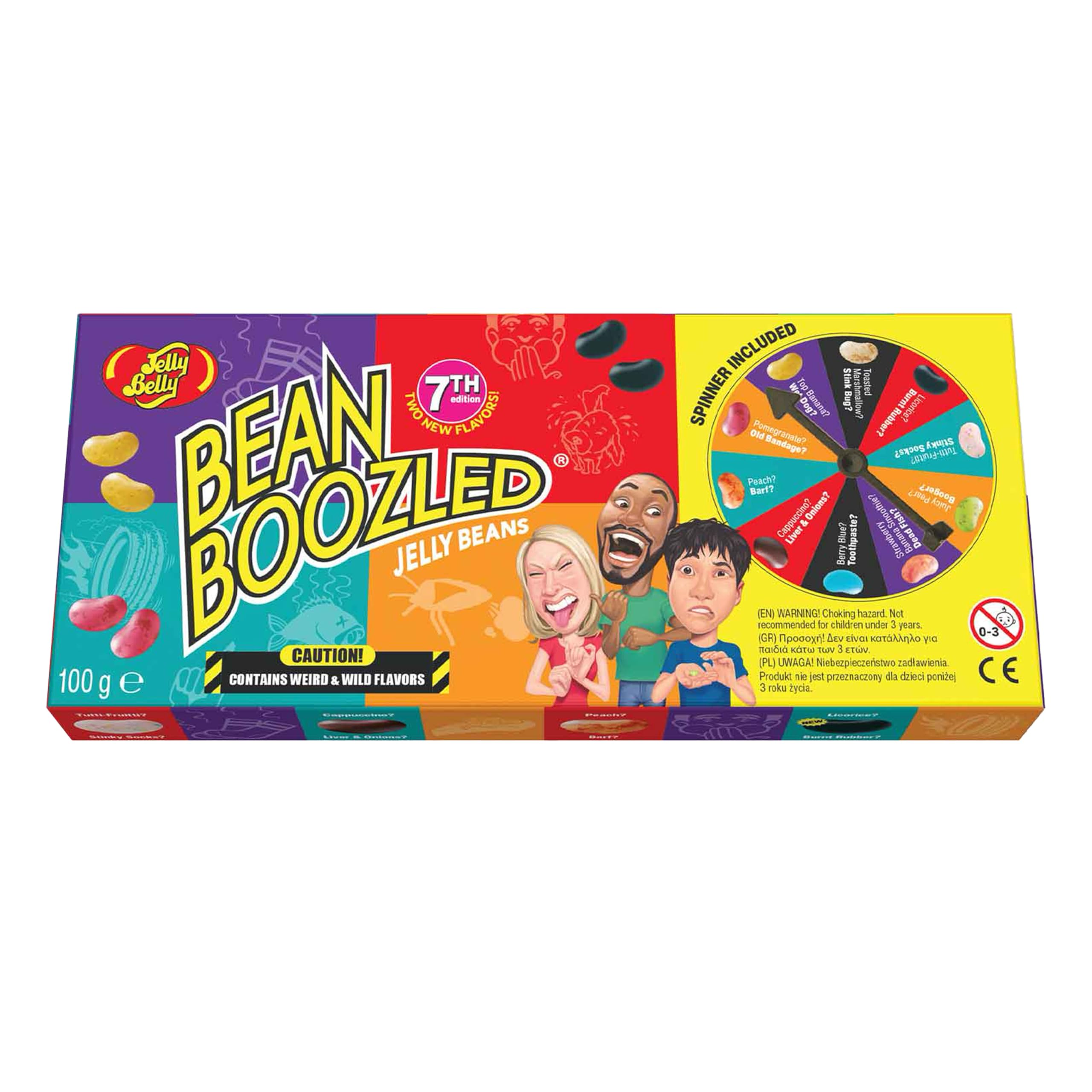 Bean Boozled 2. Utgave Jelly Belly Bean Boozled Refill, 54 G | Jelly