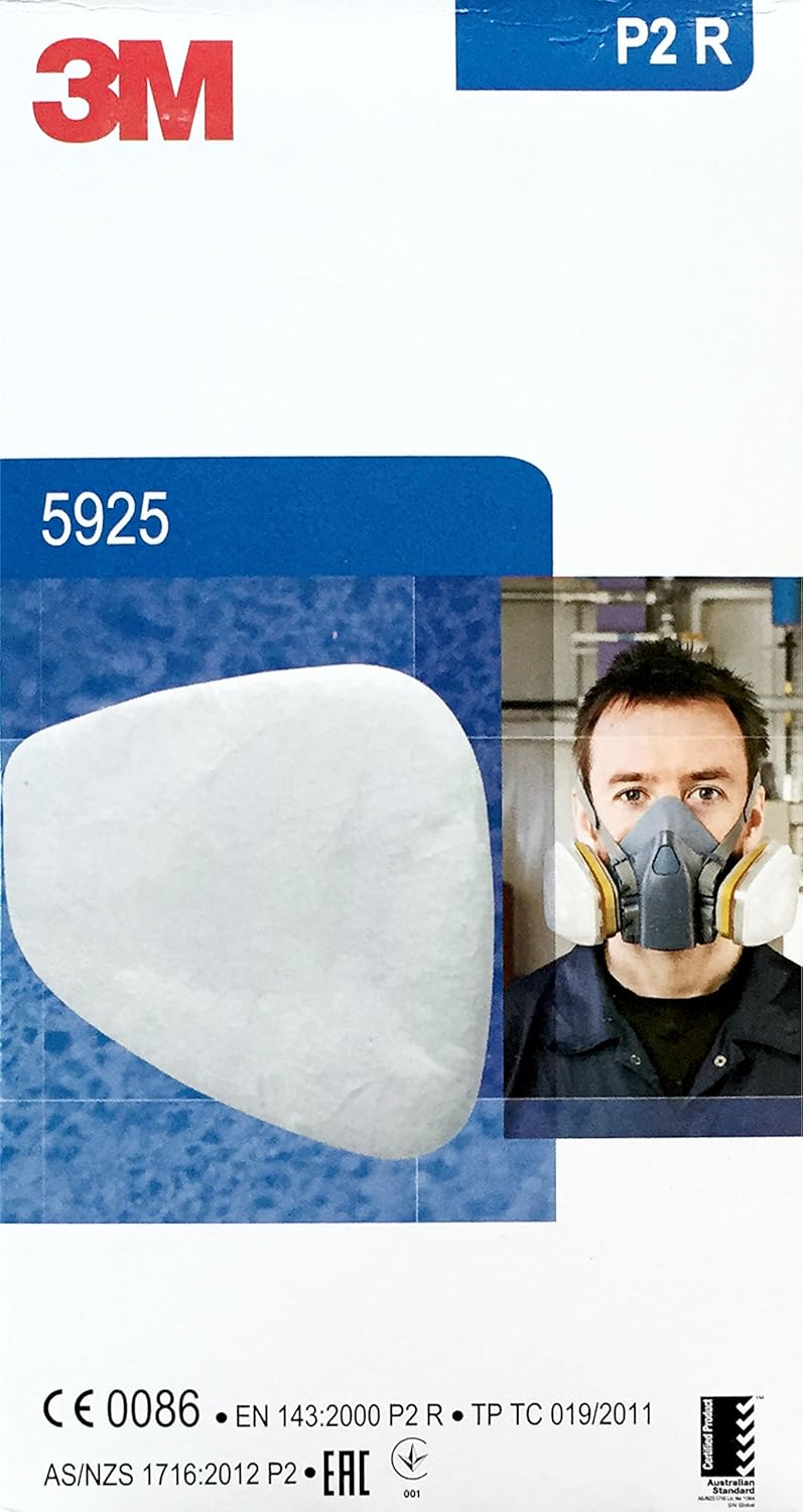 3M 5925 P2R Particulate Pre-Filter, Pair, Pack of 2 – BigaMart
