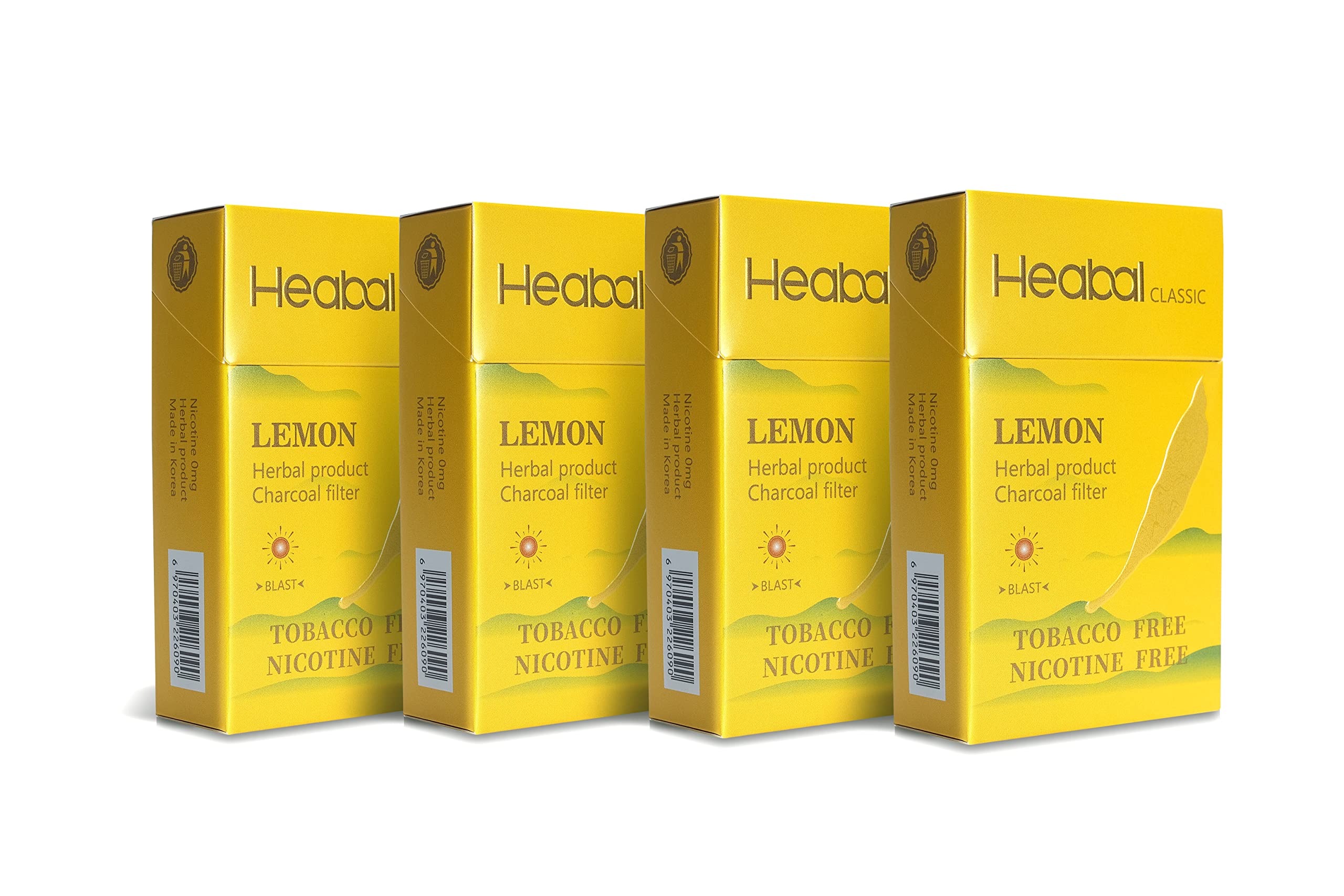 Amazon.com: HEABAL Herbal Cigarettes - Tobacco Free, Nicotine Free ...