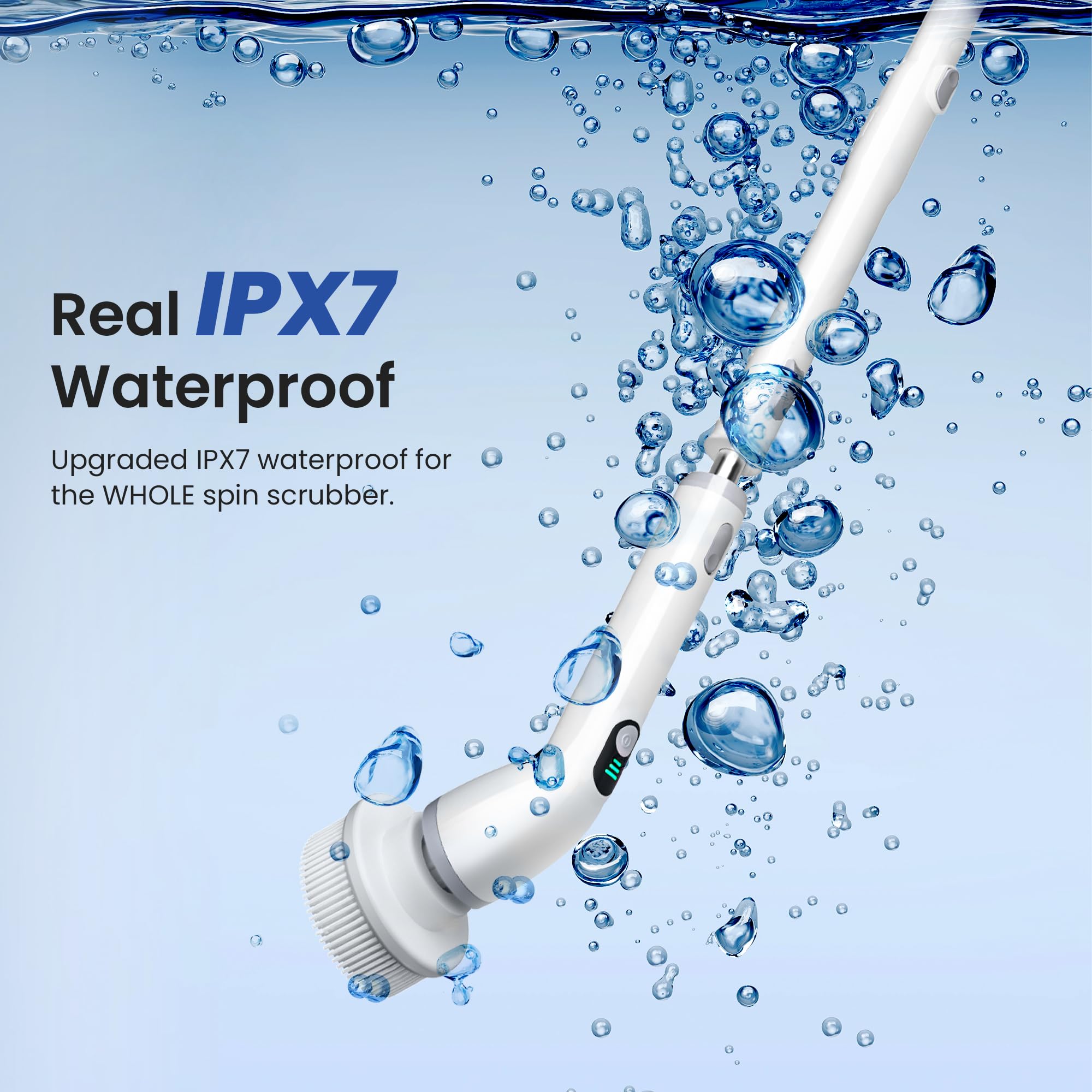 Snapklik.com : Keimi Electric Spin Scrubber, 2024 New Cordless Scrubber