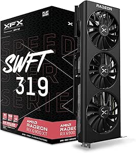 Amazon.co.jp: XFX Speedster SWFT 319 AMD Radeon RX 6900 XT CORE Gaming ...