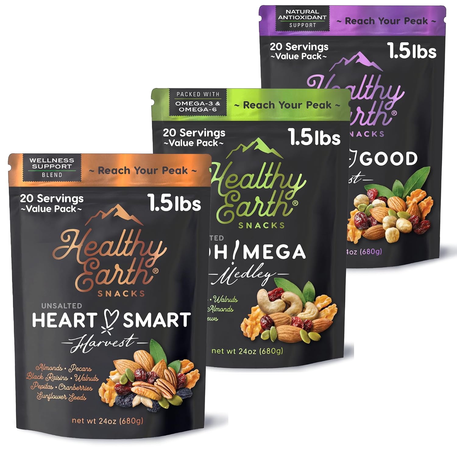 Amazon.com : Bulk Nuts | Mixed Nuts Unsalted | Trail Mix | Trail Mix ...