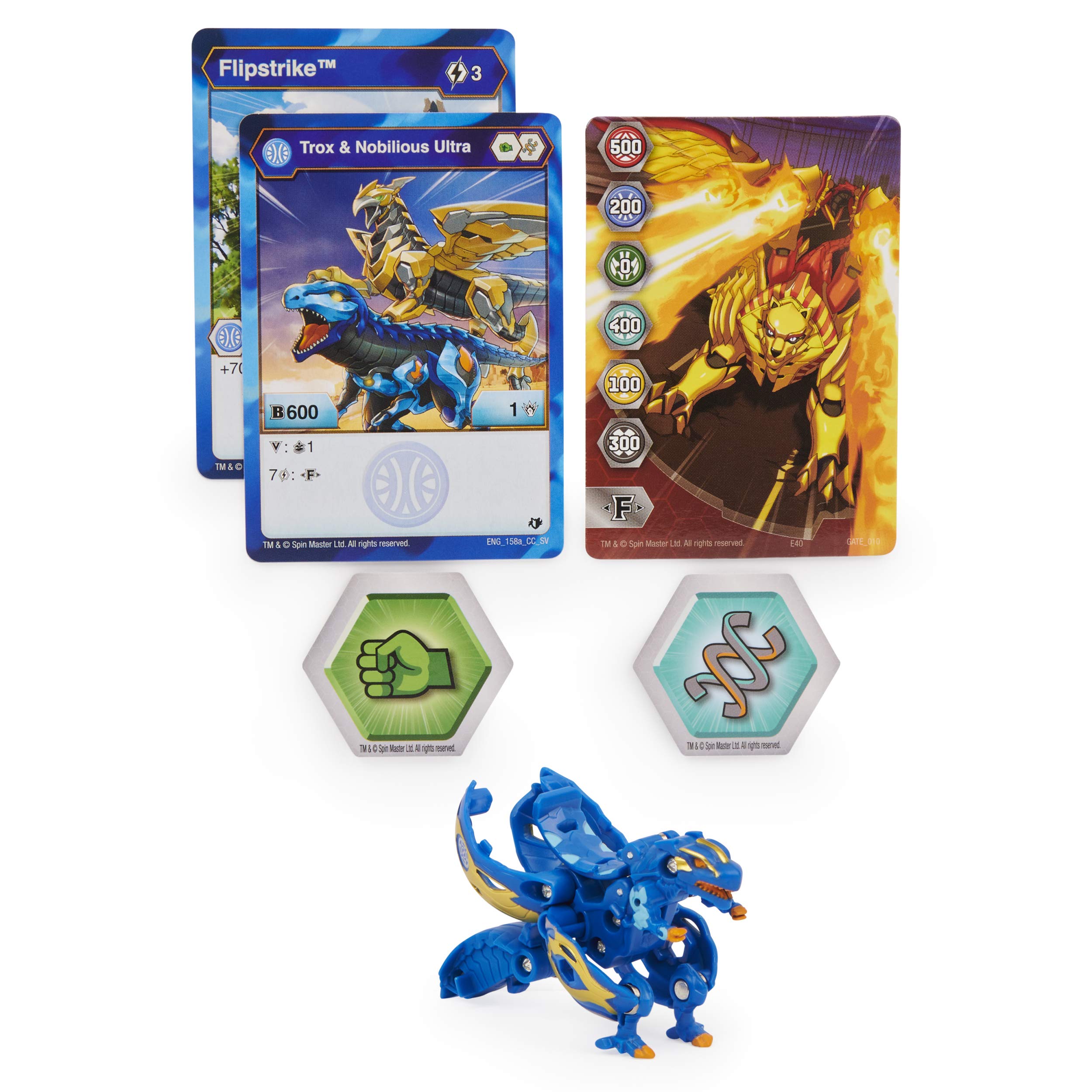 Bakugan Ultra, Fused Trox x Nobilious, 3-inch Tall Armored Alliance ...
