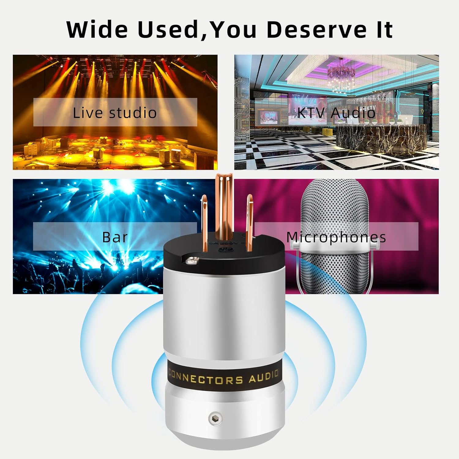 Monosaudio Audio Power Plug 10A/250V 15A/125V Hi-End Nepal | Ubuy