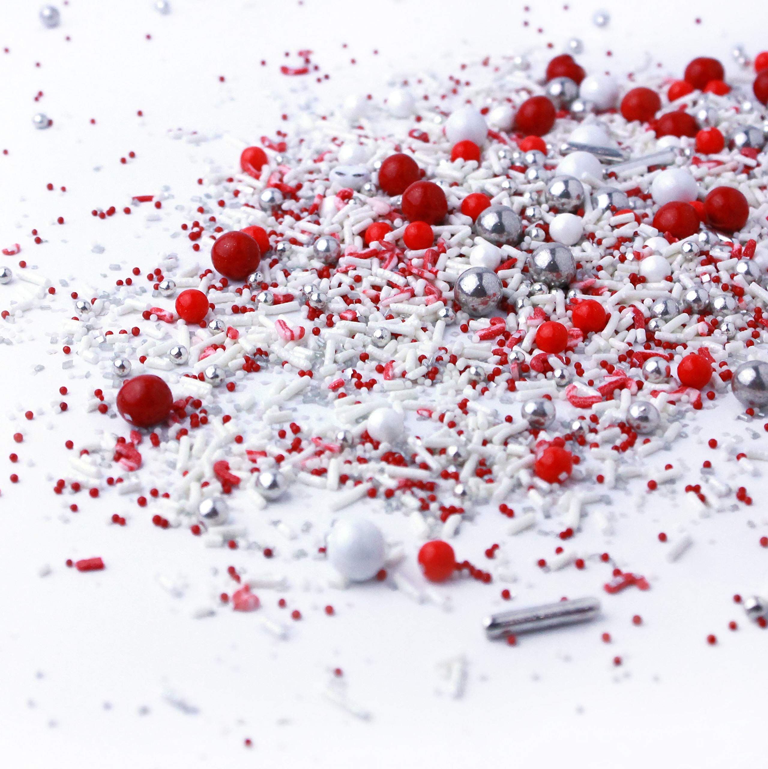 Buy Rockefeller Red Sprinkles Mix| Christmas Valentines Holiday Cake ...