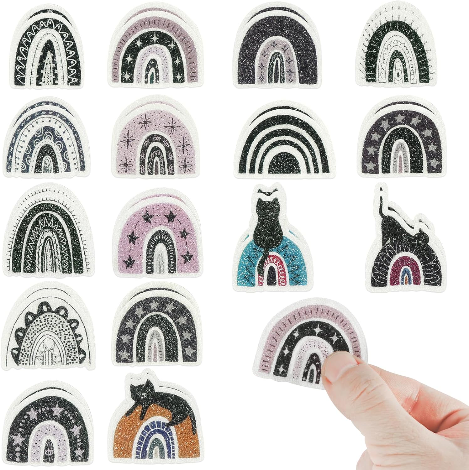 Amazon.com : 32 Pierces Calm Stickers for Anxiety, Sensory Stickers ...