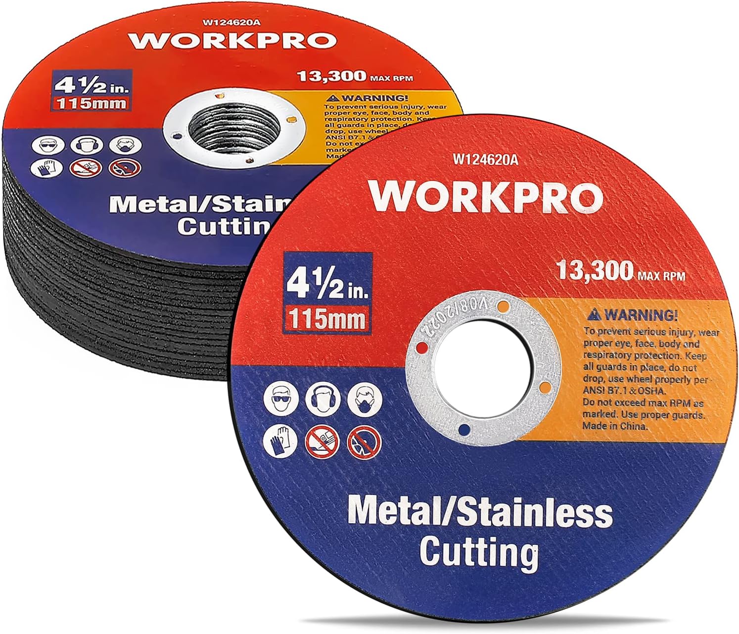 (Pack of 10) Parweld (9") 230mm x 1.9mm Thin Stainless Steel Cutting ...