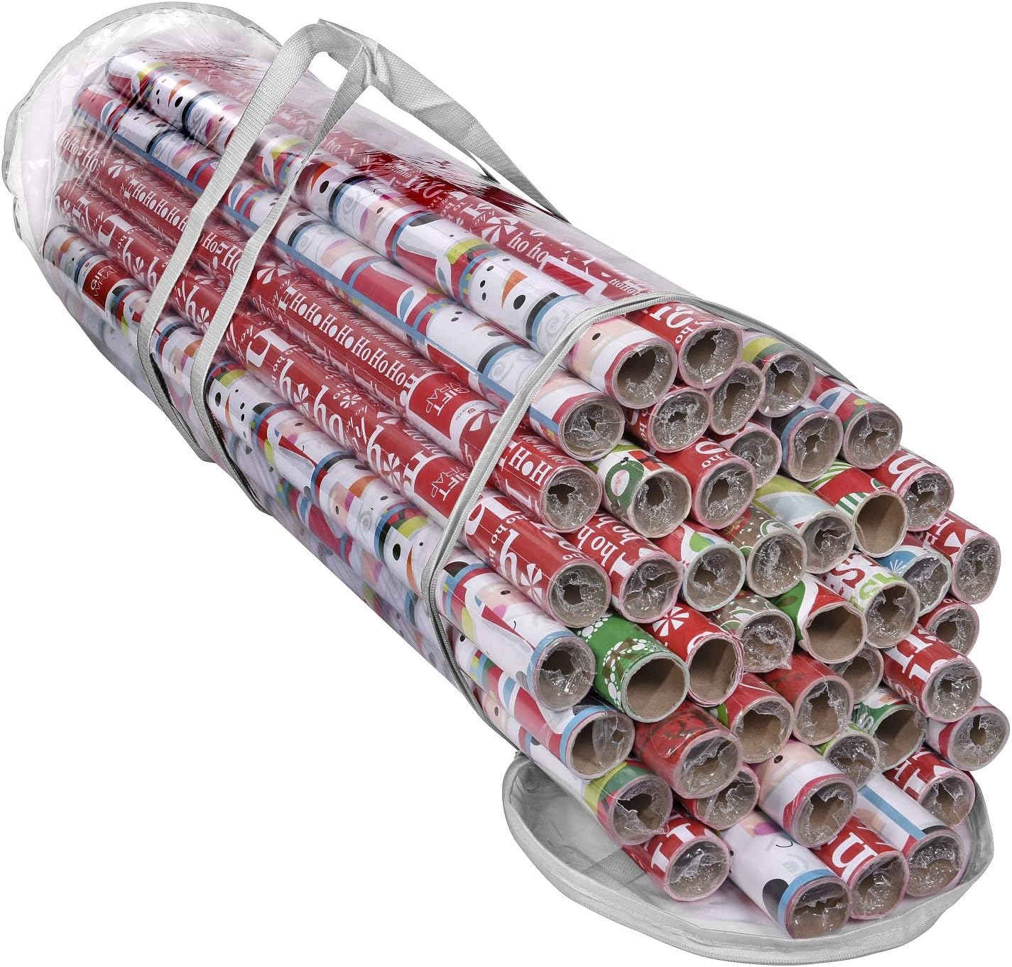 Amazon.com: Primode Wrapping Paper Storage Bag, Gift Wrap Organizer ...