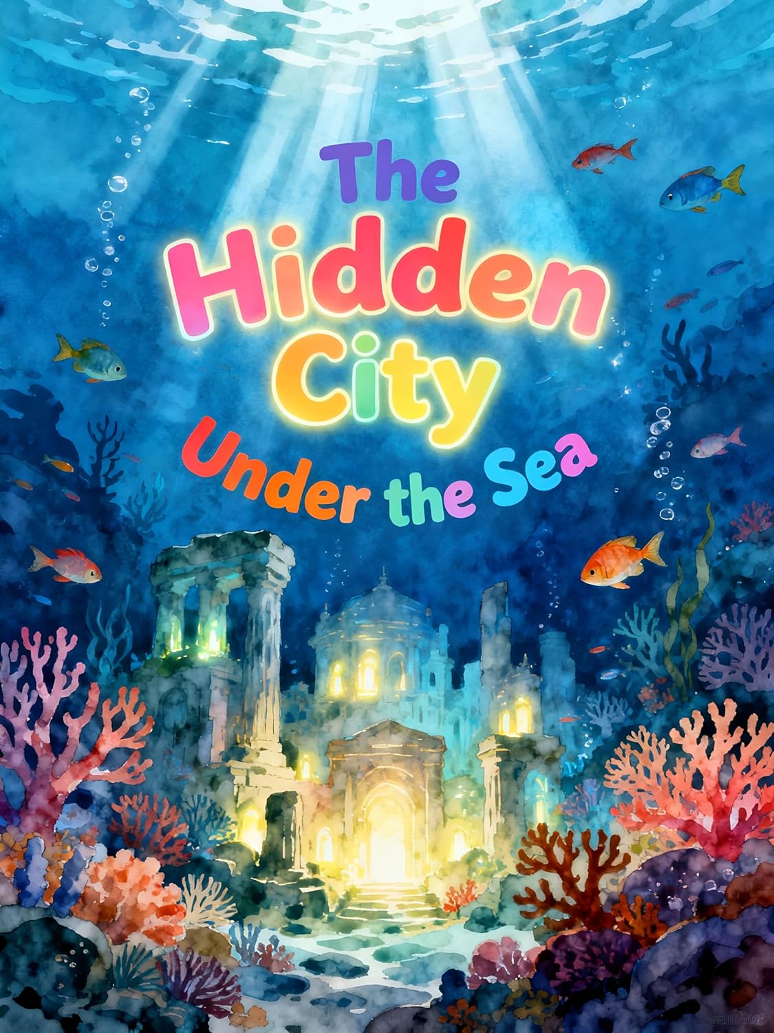 The Hidden City Under the Sea: An Underwater Adventure Storybook with ...
