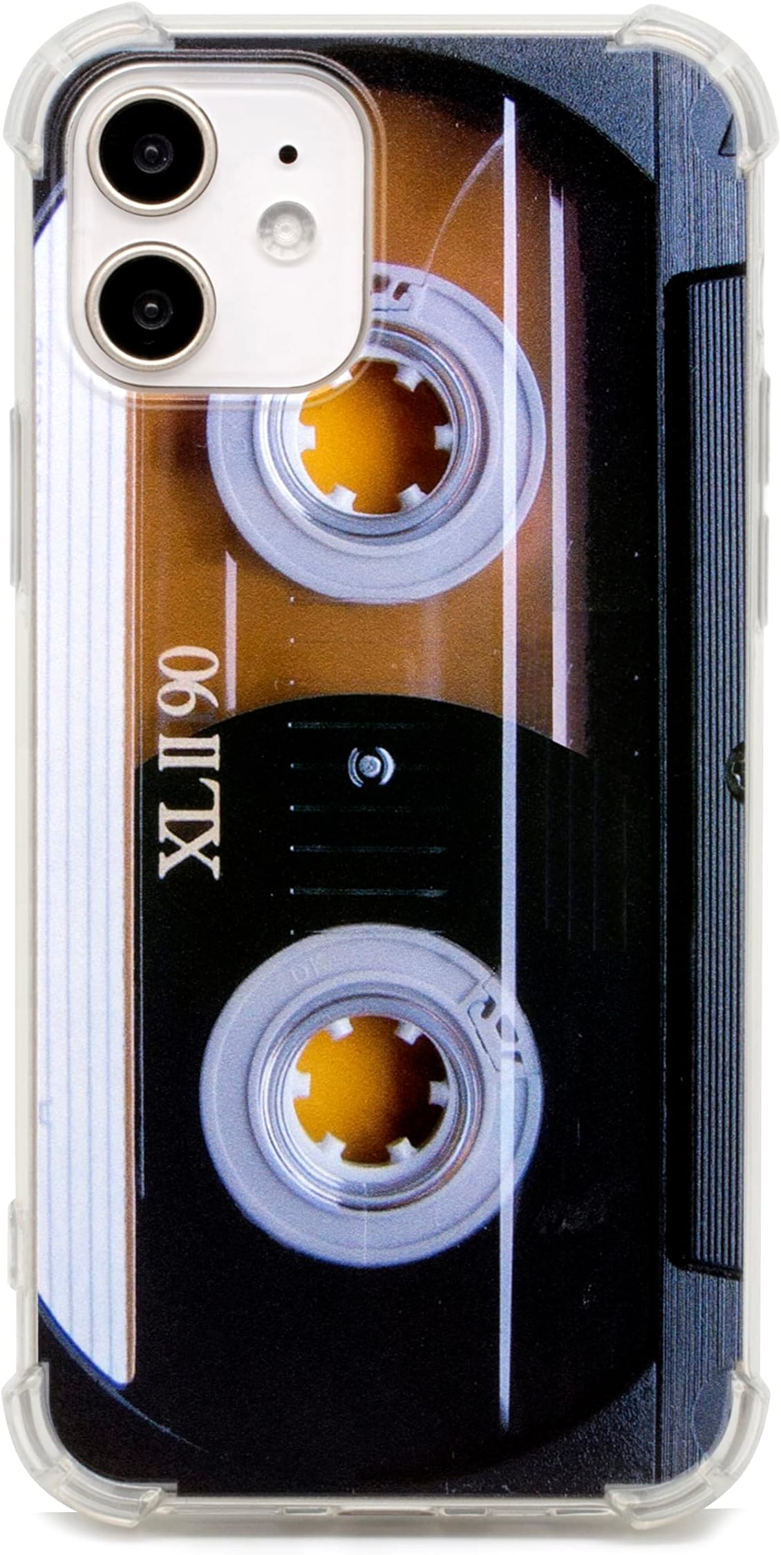 Amazon.com: TNCYOLL Compatible with iPhone 12 Case, Cassette Tape ...