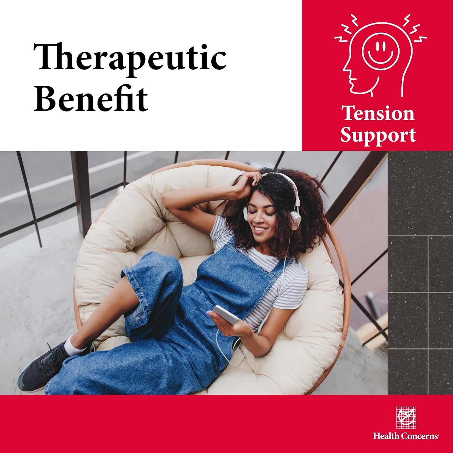 Health Concerns – Head-Q – Soporte de tensión – 90 cápsulas – Yaxa Colombia