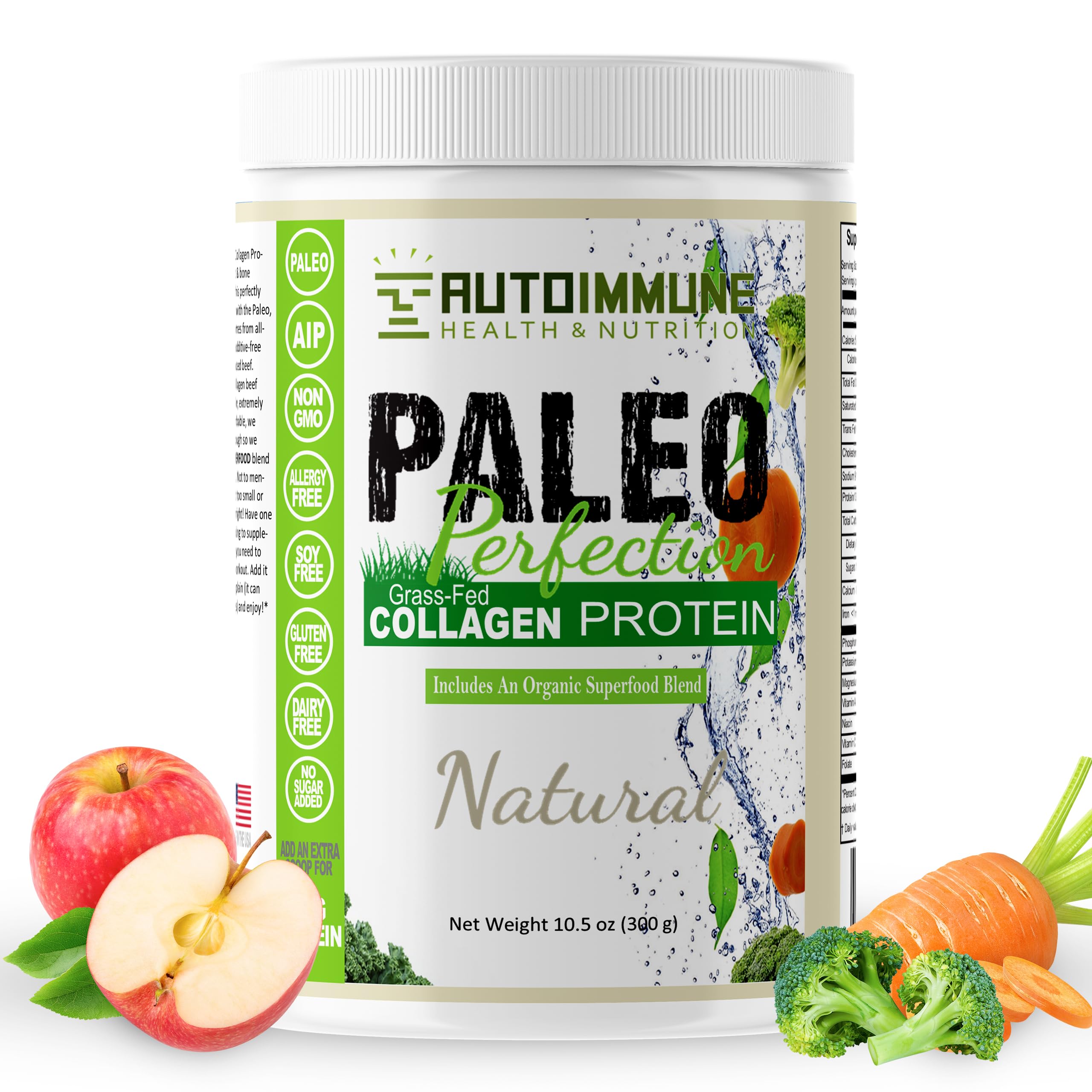 Amazon.com: Paleo Perfection Natural Grass Fed Beef Collagen Protein ...