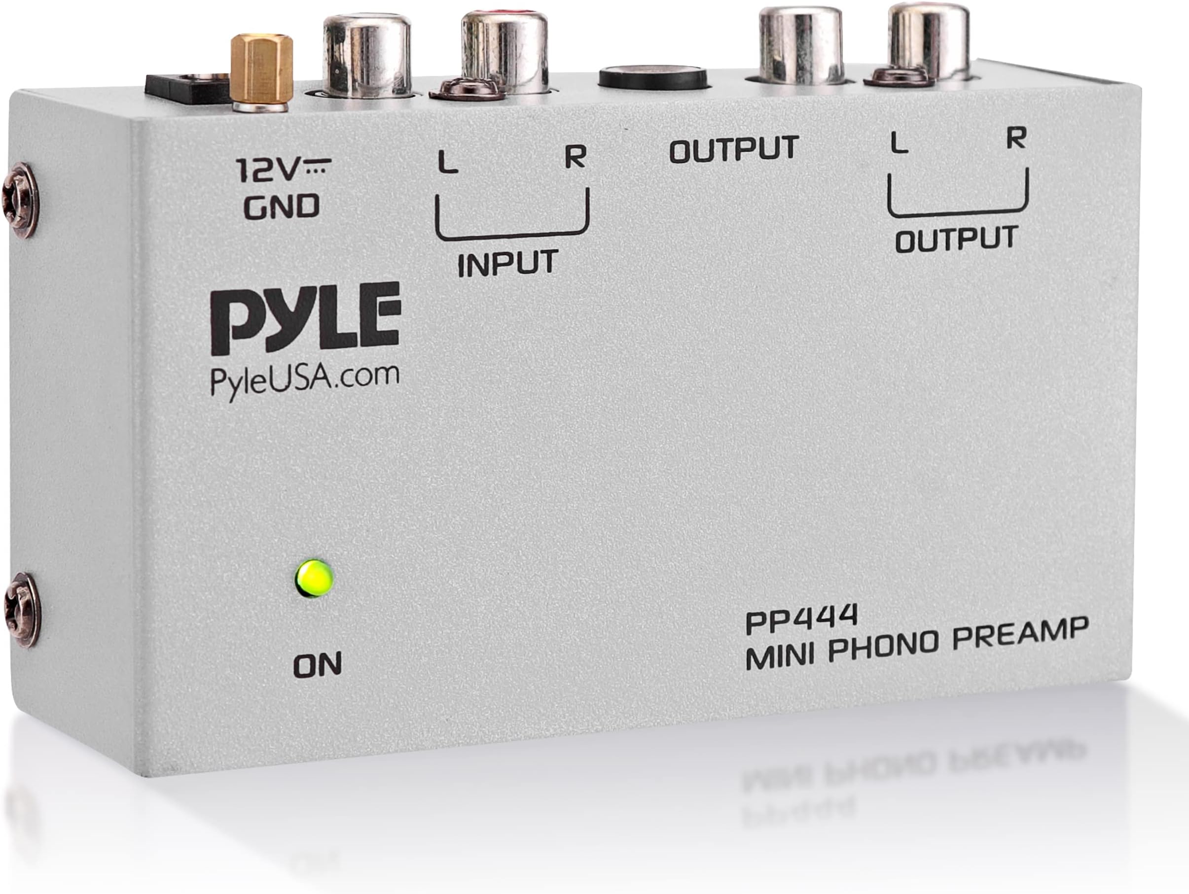 Pyle-Pro Ultra Compact Phono Turntable Preamp, 8in. x 6in. x 2.2in ...
