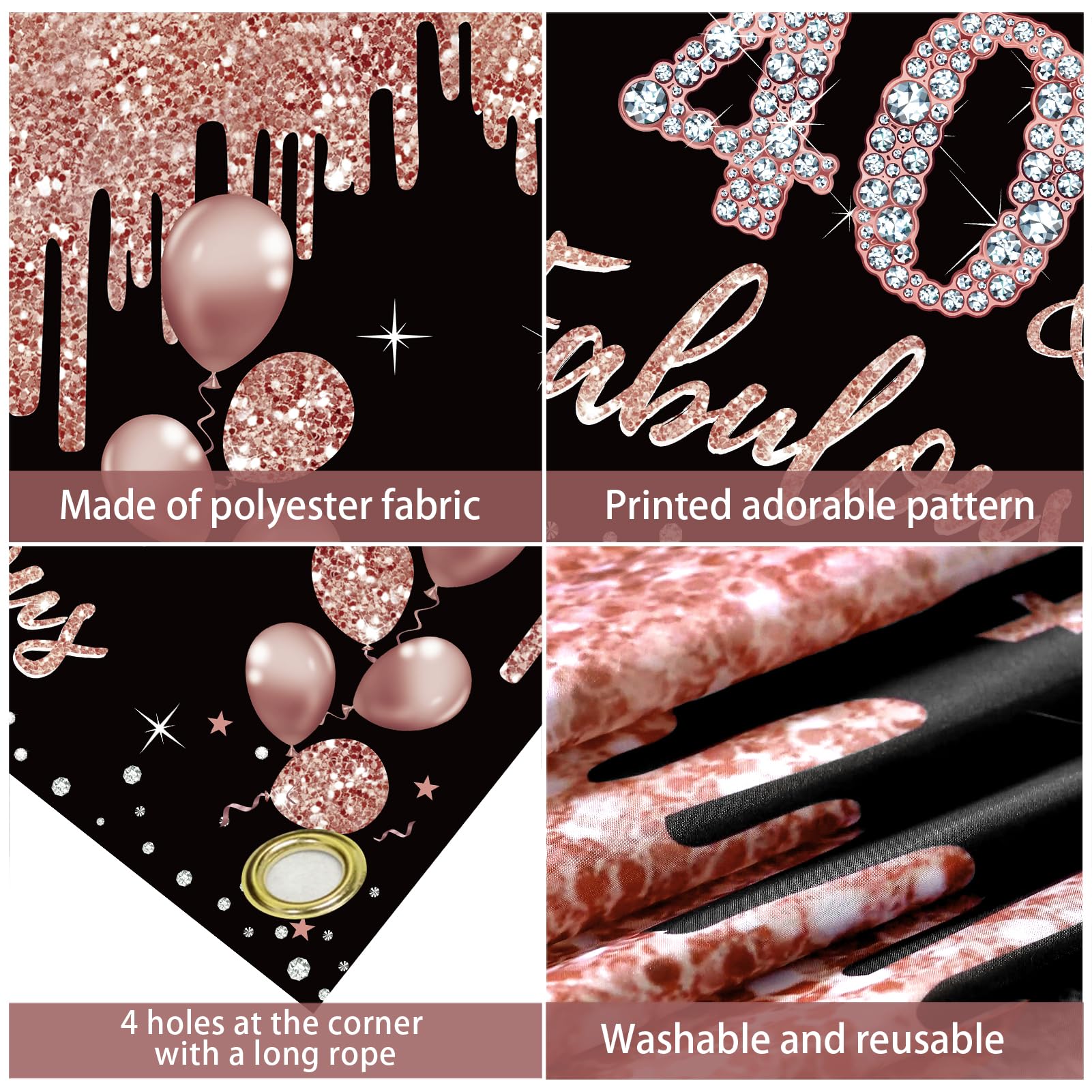 Forty And Fabulous Birthday 40th Birthday Party Pins | Fabulous Forty