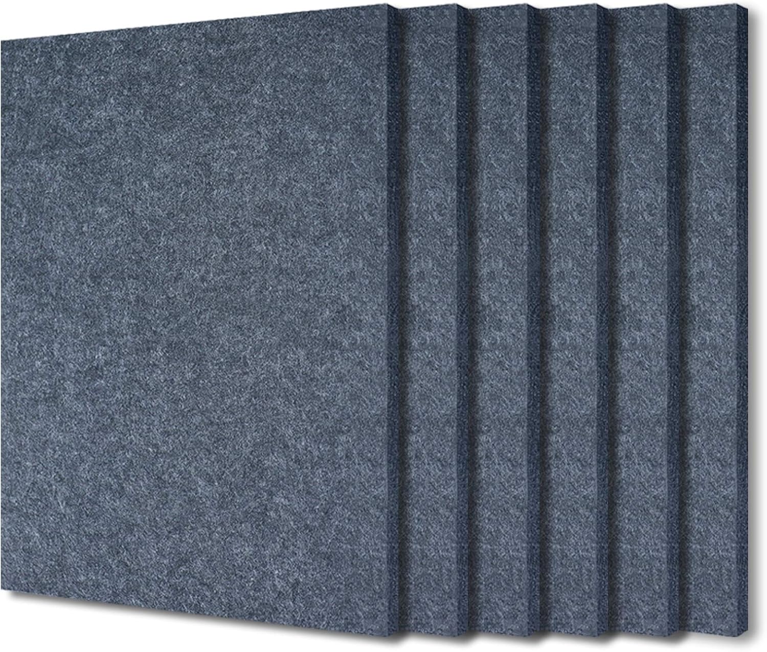 BXI Sound Absorber - 16 X 12 X 3/8 Inches 6 Pack High Density Acoustic ...