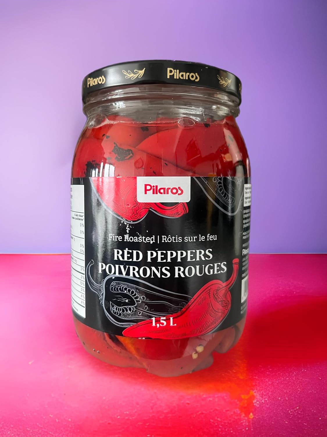 PILAROS ROASTED RED PEPPERS 1.5L : Amazon.ca: Grocery & Gourmet Food