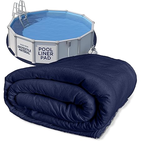 Amazon.com : 12 Foot Round Armor Shield Pool Floor Liner Pad : Swimming ...