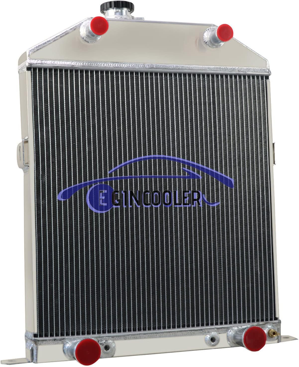 Amazon.com: EGINCOOLER 4 Row Core Aluminum Radiator for 1942-1948 Ford ...