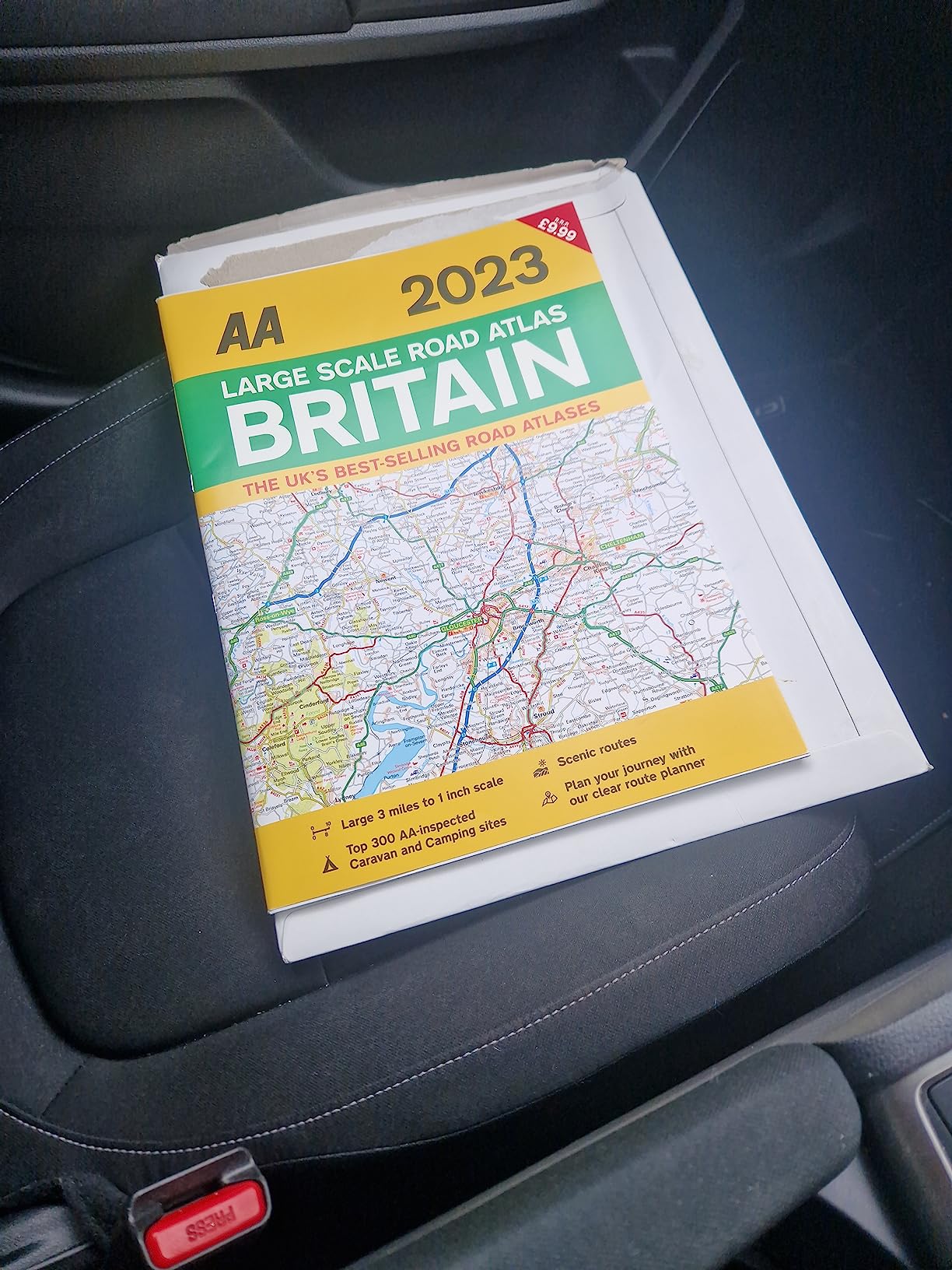 aa 2023 LARGE SCALE ROAD ATLAS: Amazon.co.uk: AA: 9780749583019: Books