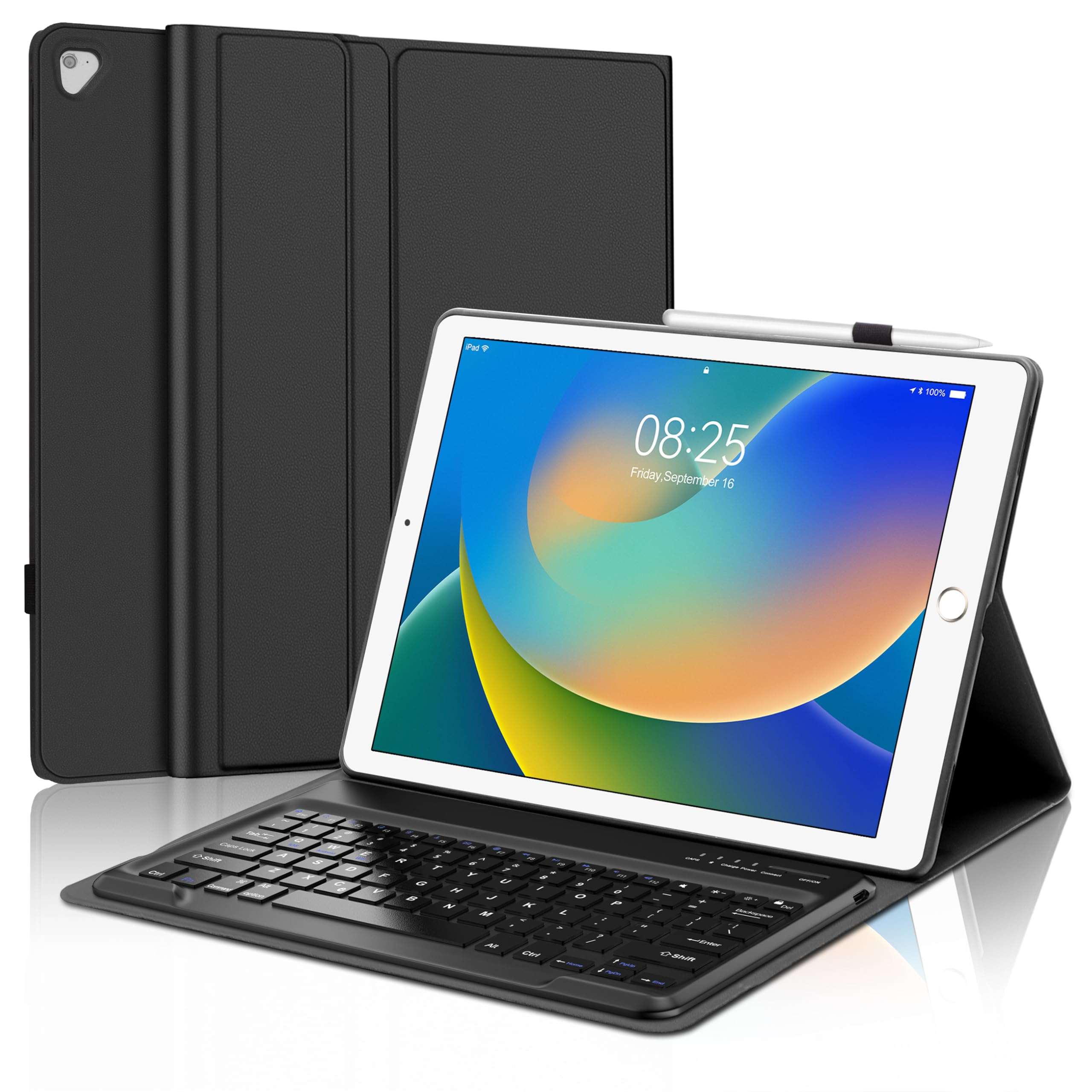 Amazon.com: iPad Pro 12.9 Case with Keyboard, Detachable Bluetooth ...