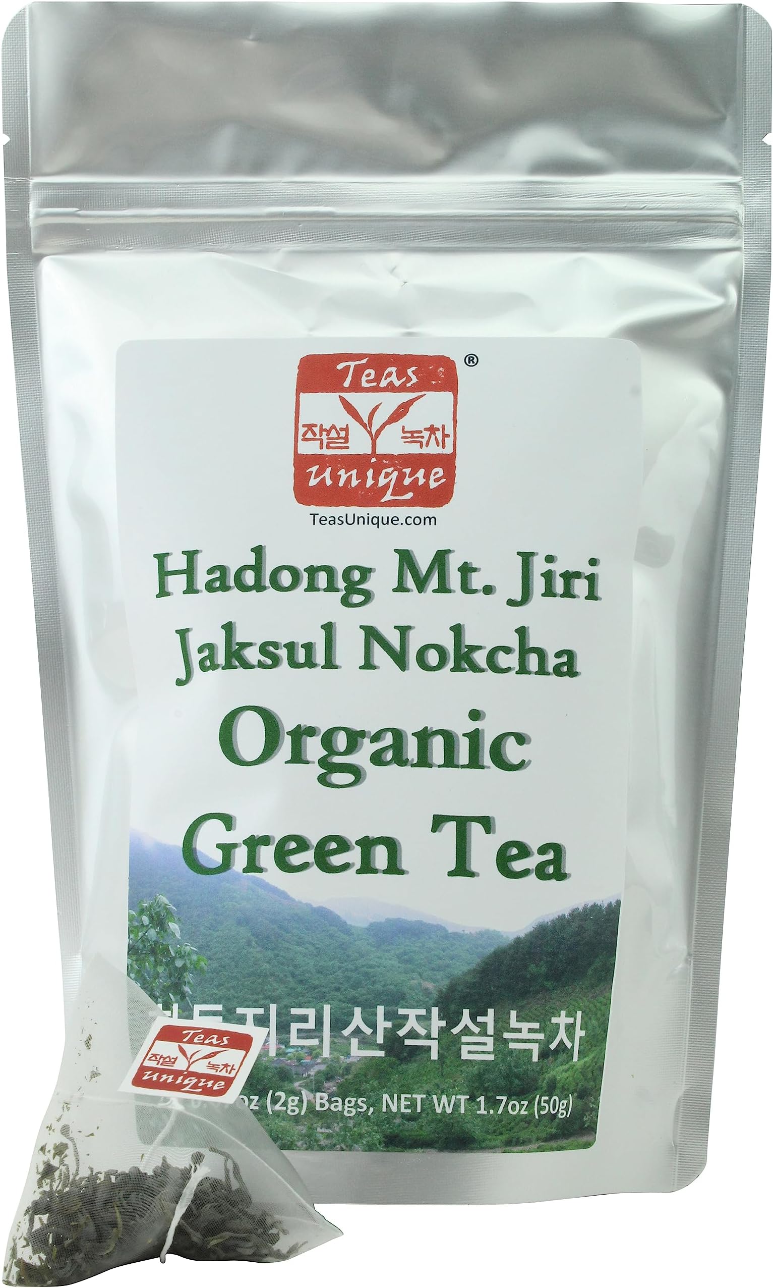 Amazon.com : Teas Unique Korean Ujeon and Sejak Green Tea Luxury Box, 6 ...