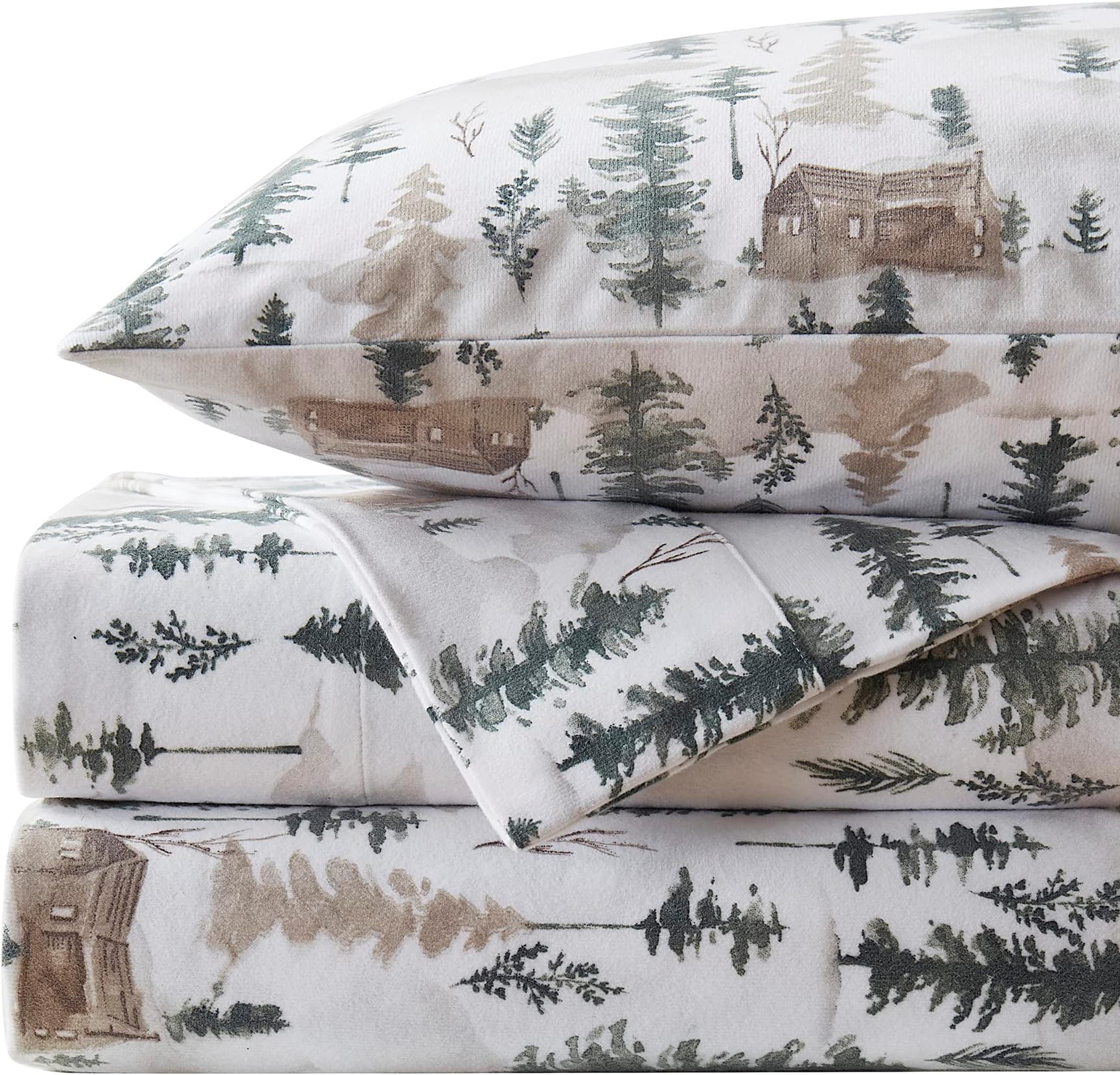 Amazon.com: Sweet Home Collection Flannel Sheets Warm and Cozy Deep ...