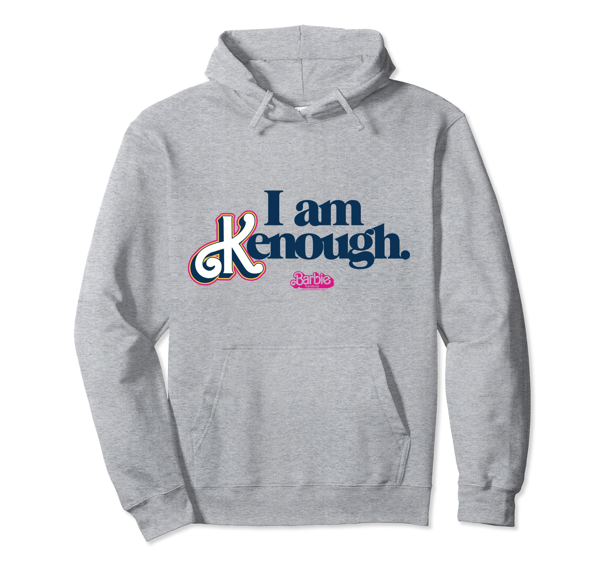 Amazon.com: Barbie The Movie - I Am Kenough Pullover Hoodie : Clothing ...