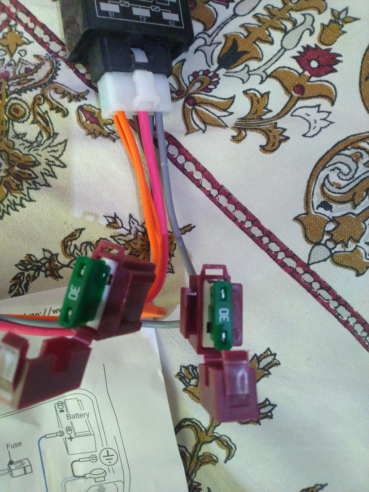 Philips 12003XM H4 Heavy Duty Relay Wiring Kit for High Power (100/90W ...