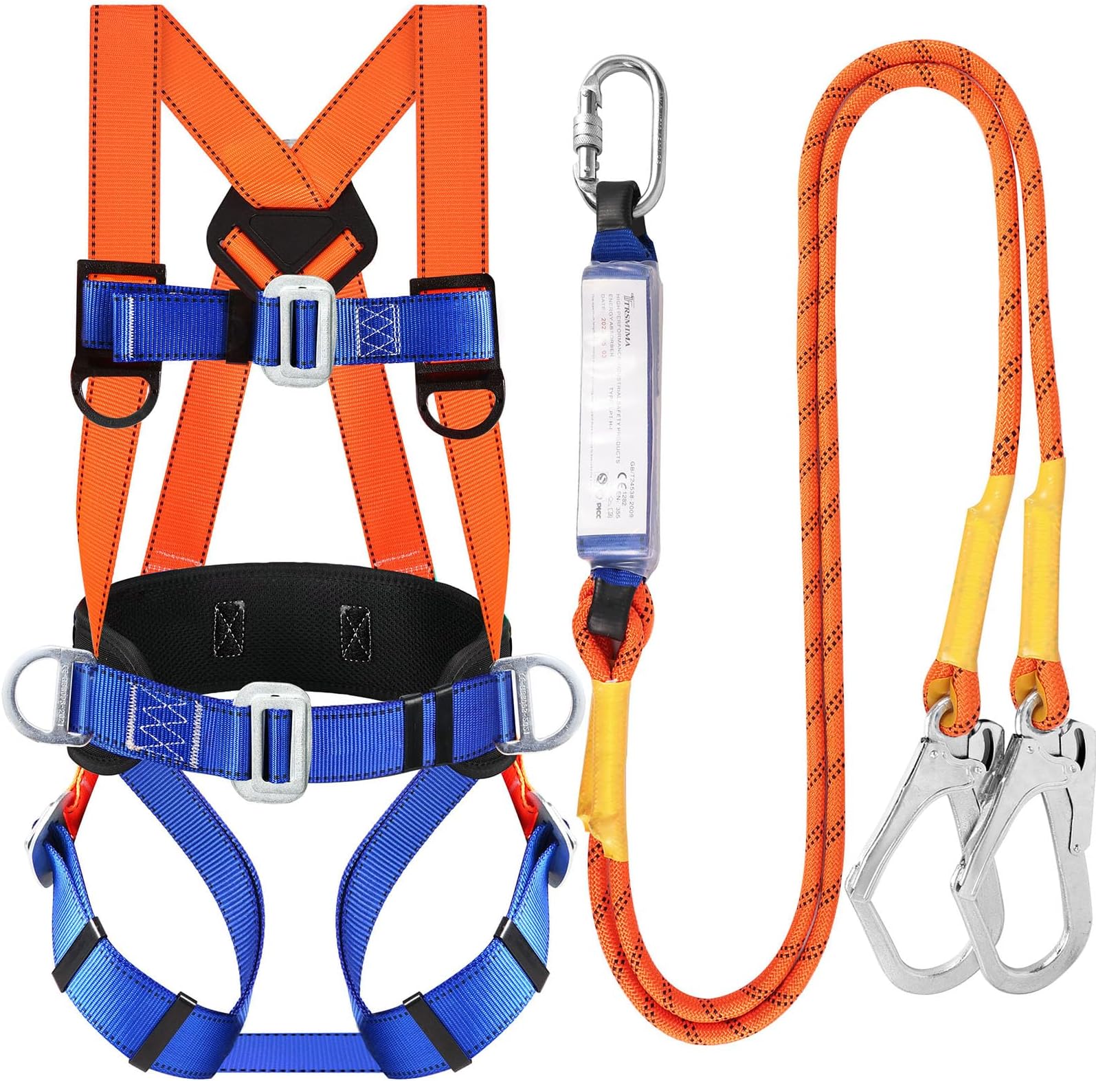 Amazon.com: Self Retracting Lifeline, Fall Protection Yoyo Harness-Web ...