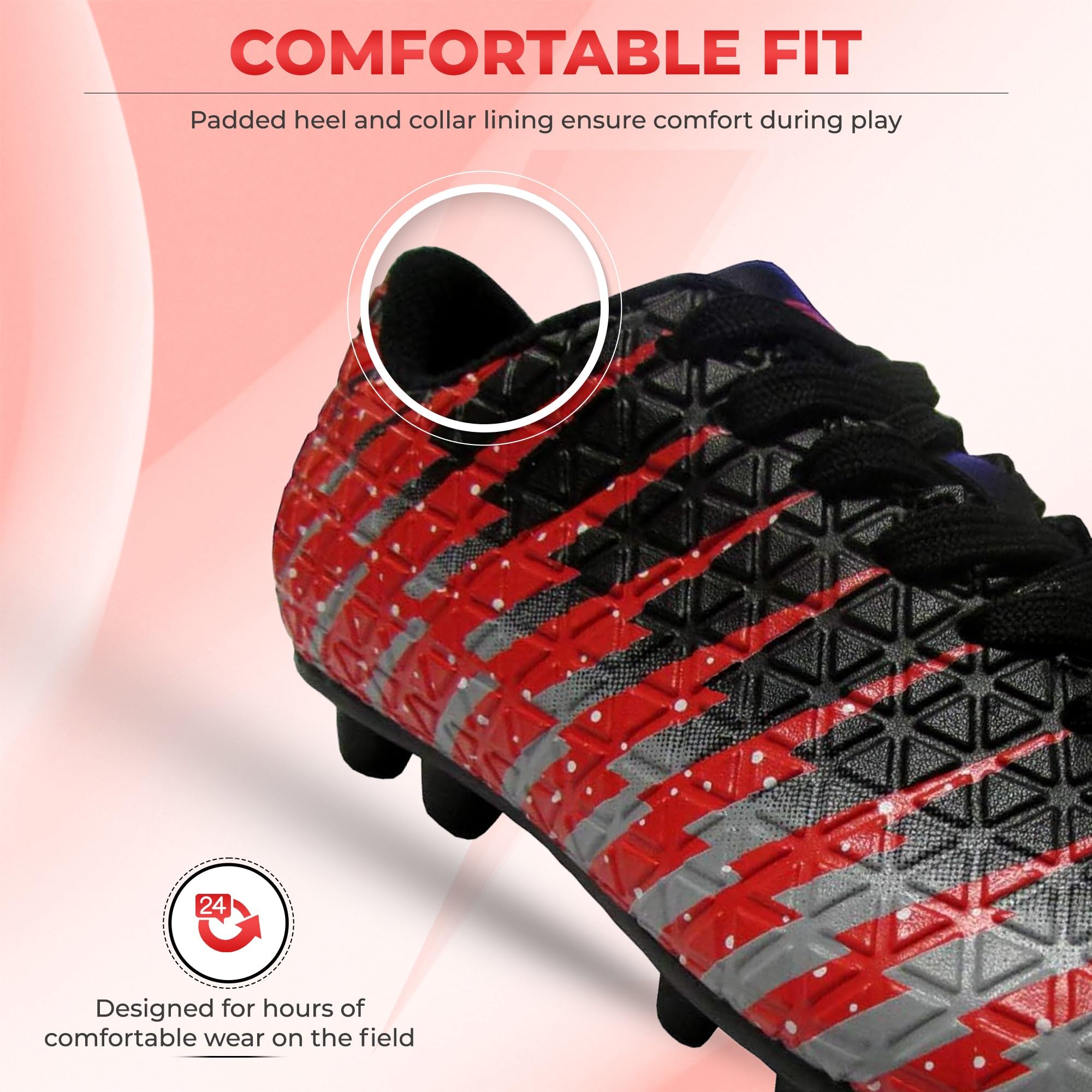 Snapklik.com : Vizari Bolt Firm Ground Youth Soccer Cleats For Boys And ...