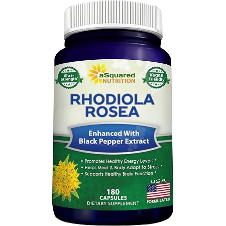 Amazon.com: Gaia Herbs Rhodiola Rosea - Stress Support Supplement ...