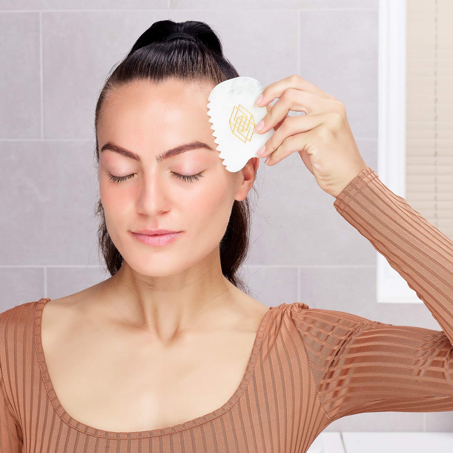 Gua Sha Facial Tool, Unique 4...B07R55BW9F | Encarguelo.com