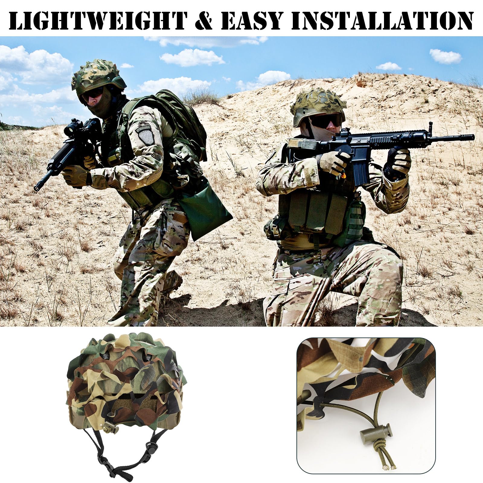 Army Helmet Scrim