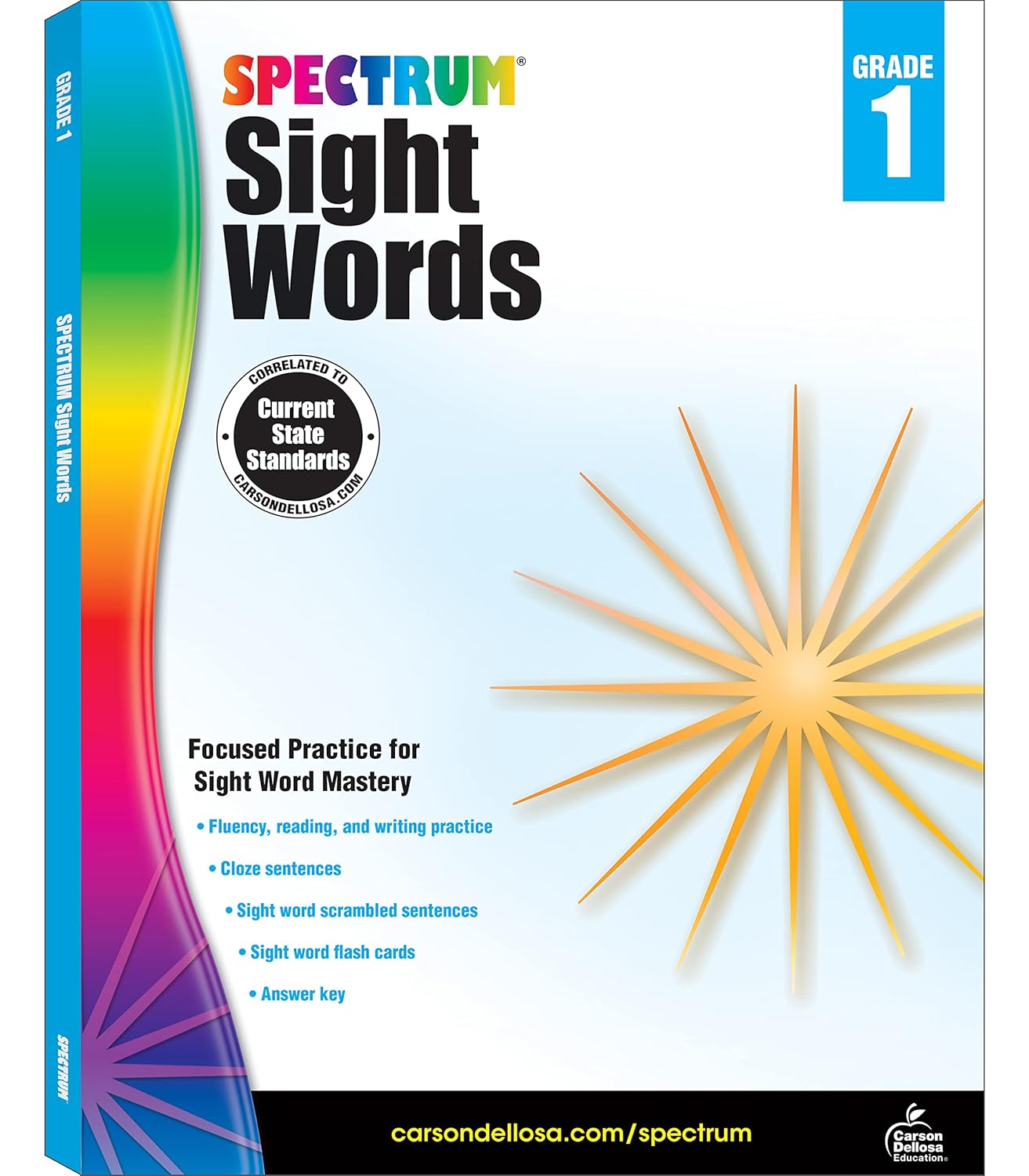 Spectrum Sight Words, Grade 1 : Spectrum: Amazon.com.mx: Libros