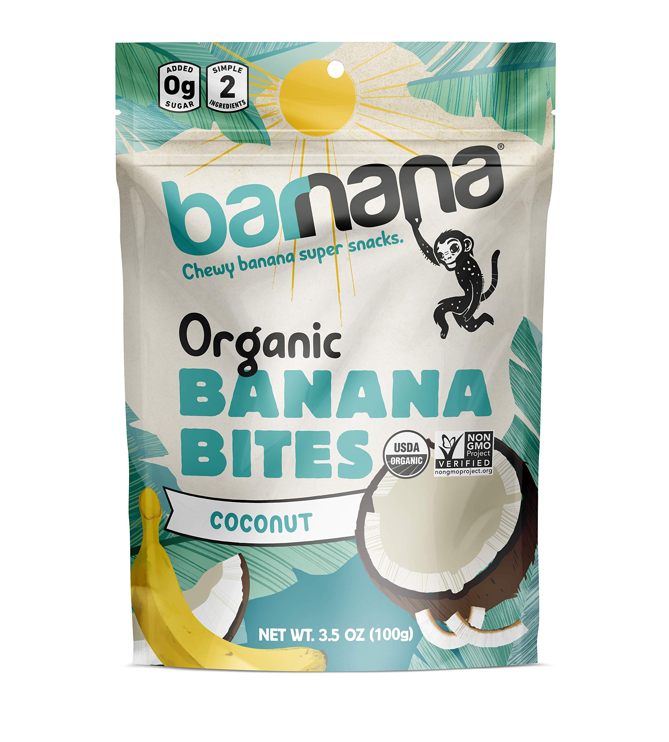 Buy Barnana Chewy Banana Bites - Coconut - 3.5 Ounce - Delicious ...