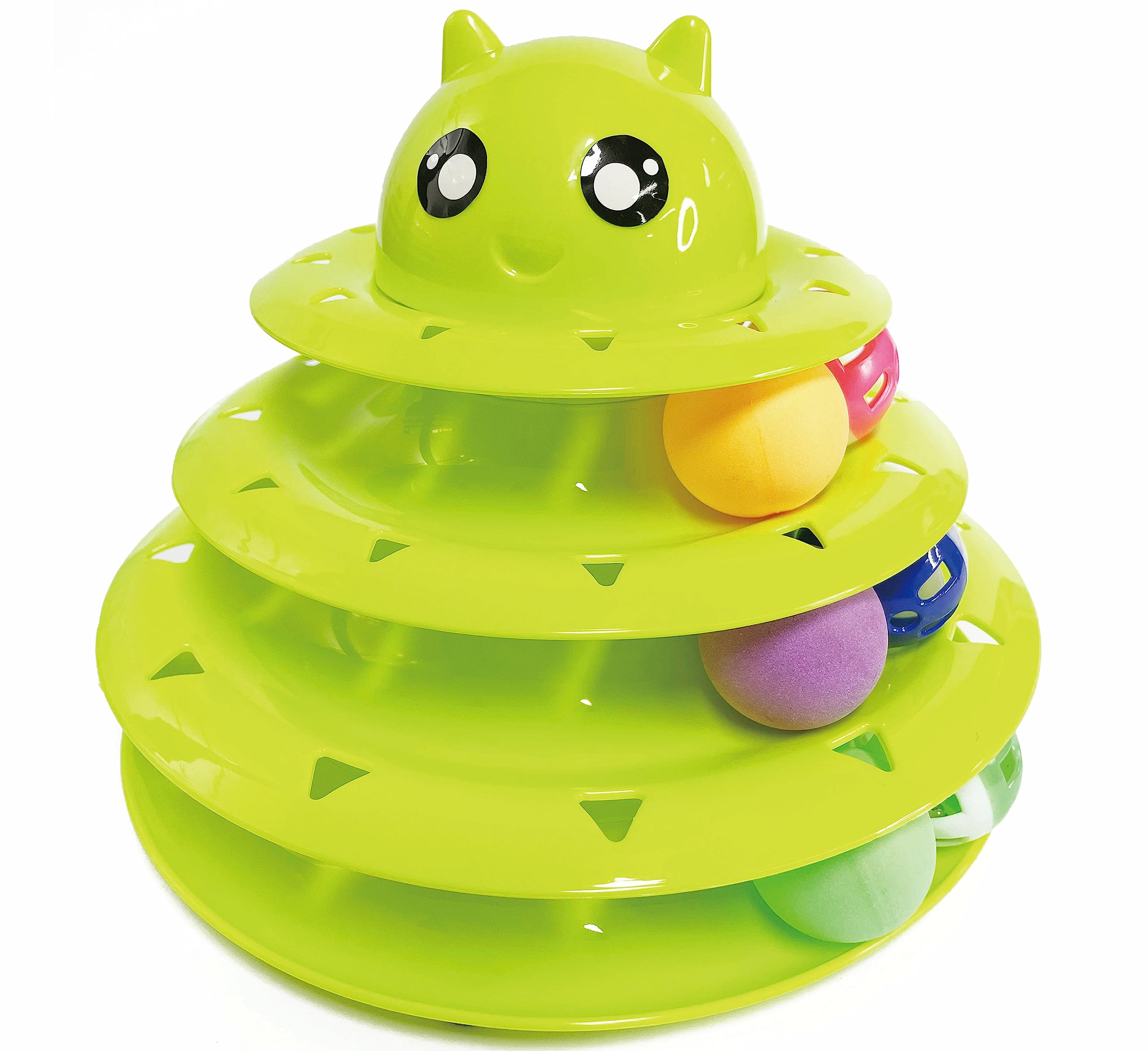 Snapklik.com : WELATOP Cat Toy Roller,3 Levels Tower