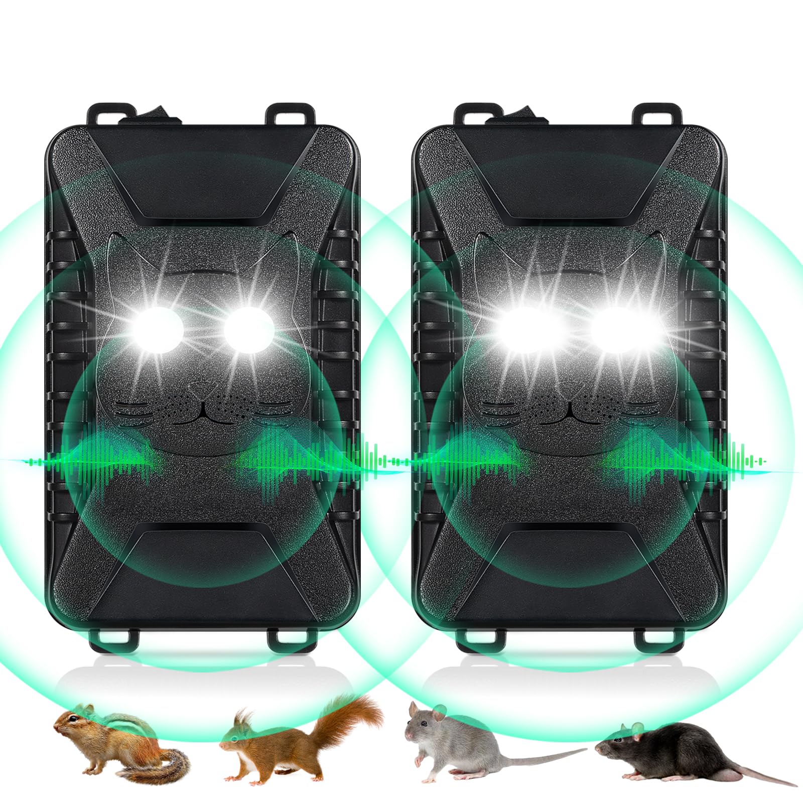 Amazon.com: Under Hood Animal Repeller Battery Operated Rodent ...