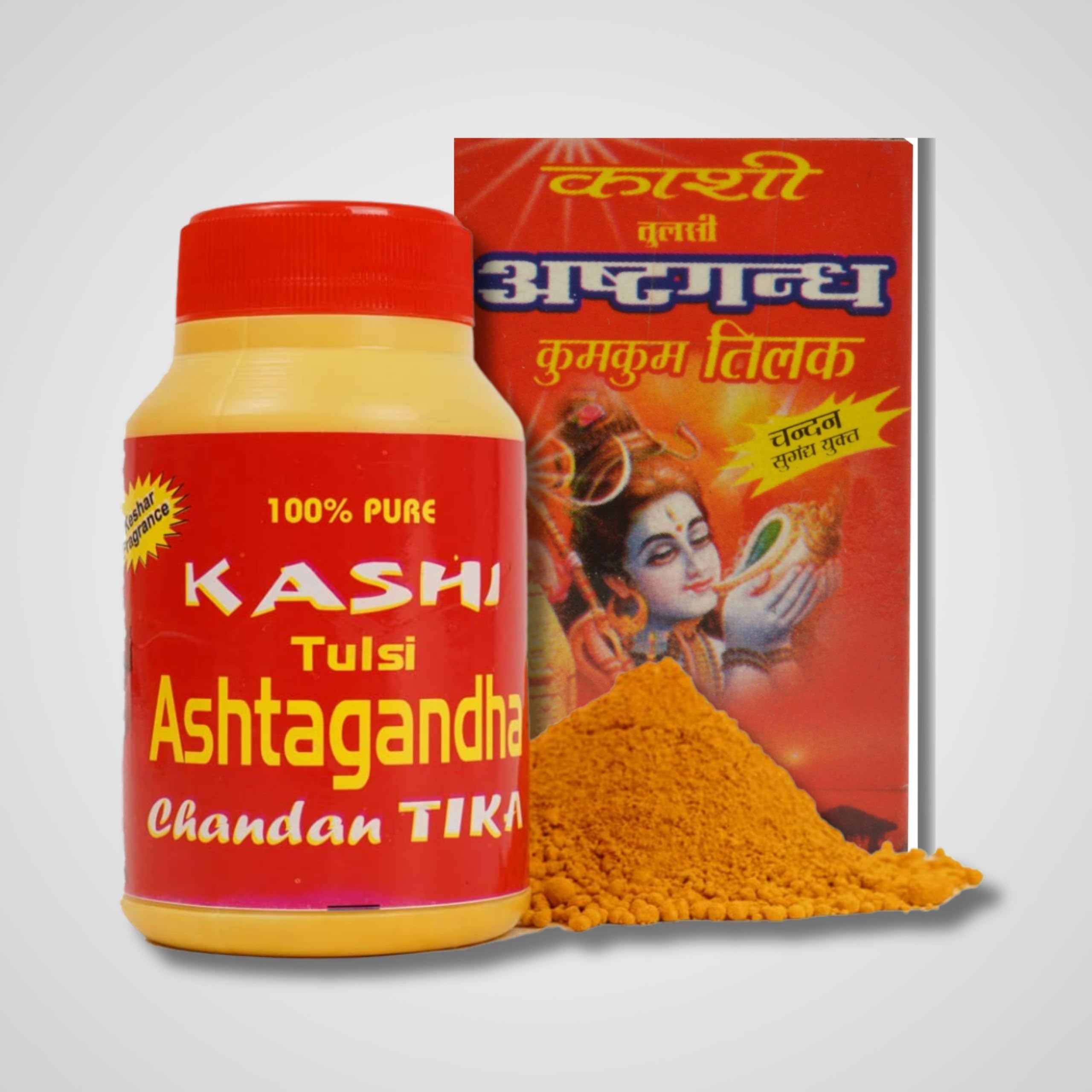 Elysian Kashi Tulsi Ashtagandha Pure Chandan Tilak Powder 60Gram ...