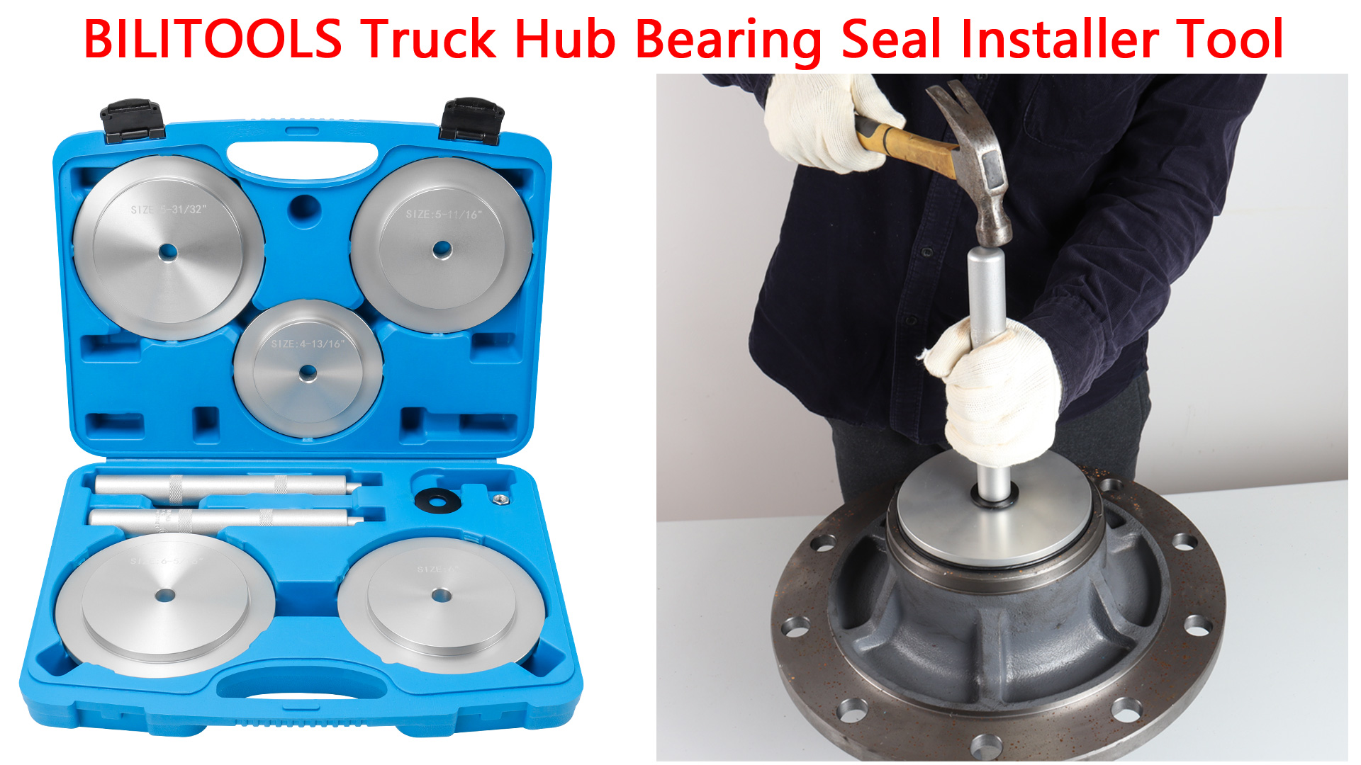 Watch Truck Hub Bearing Seal Installer Tool Kit on Amazon Live