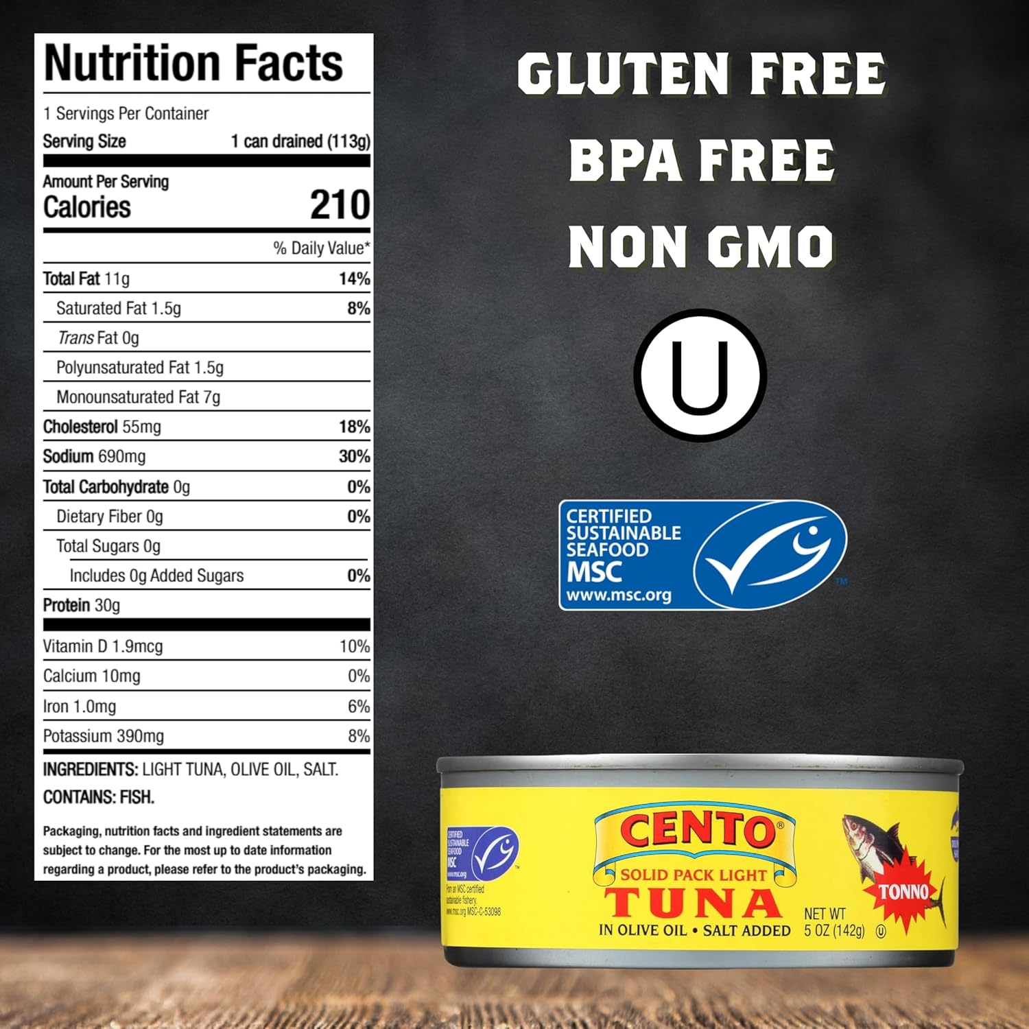 Cento Solid Packed Tuna in Olive Oil, 5oz, Pack of Nepal | Ubuy