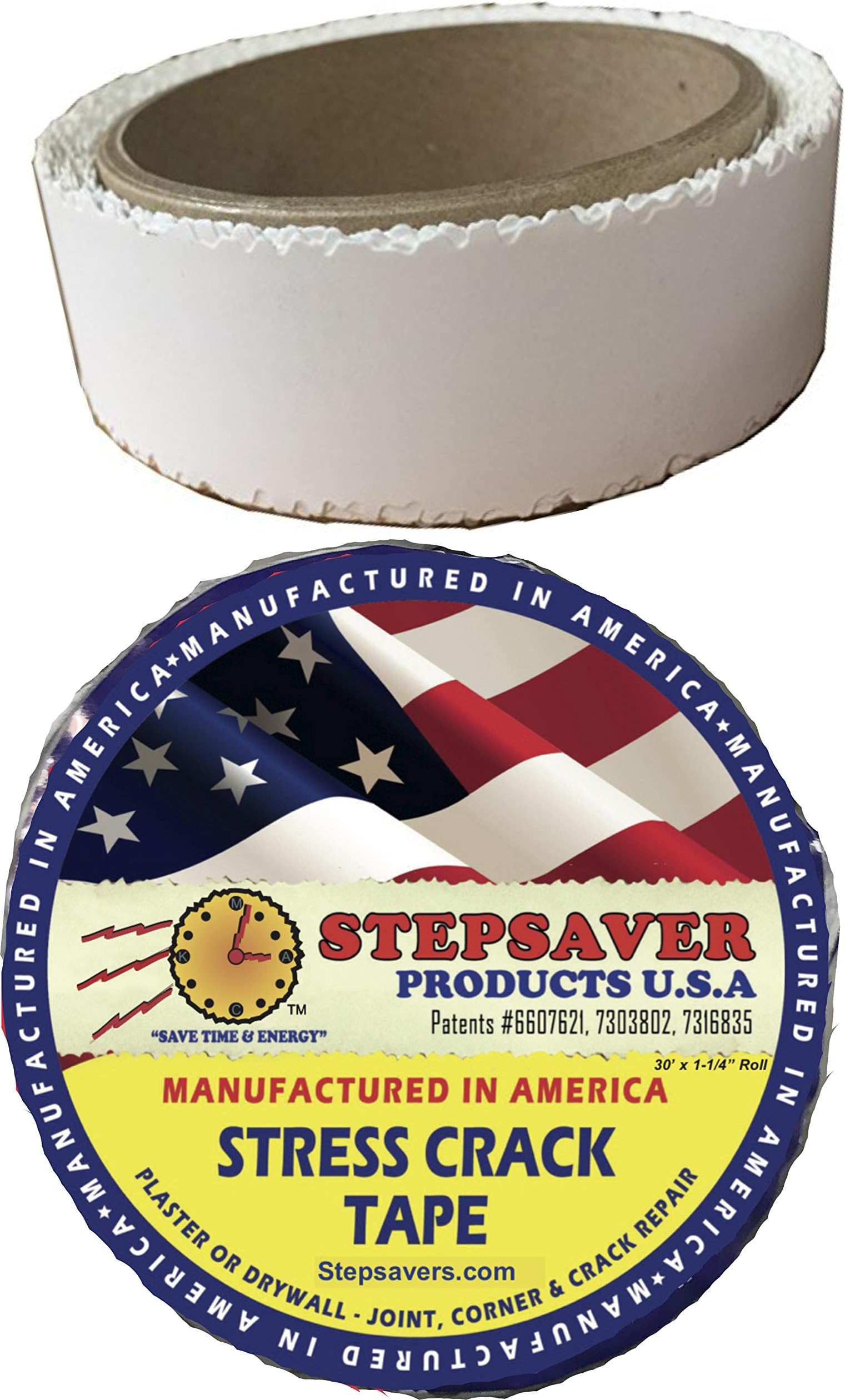 Stepsaver Products Self-Adhesive Stress Crack Tape (Stress Crack Tape ...