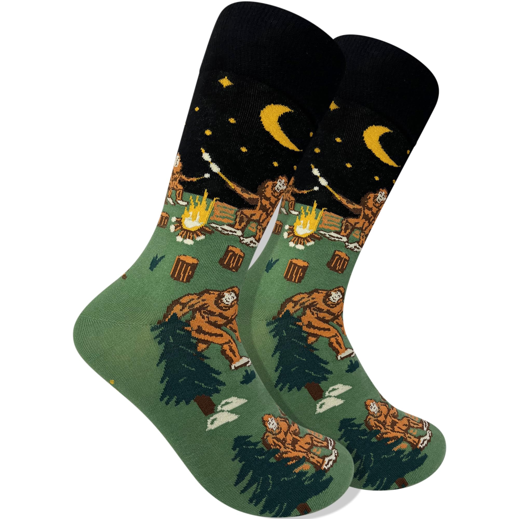 Amazon.com: Men's Premium Comfort Bigfoot Socks : Clothing, Shoes & Jewelry