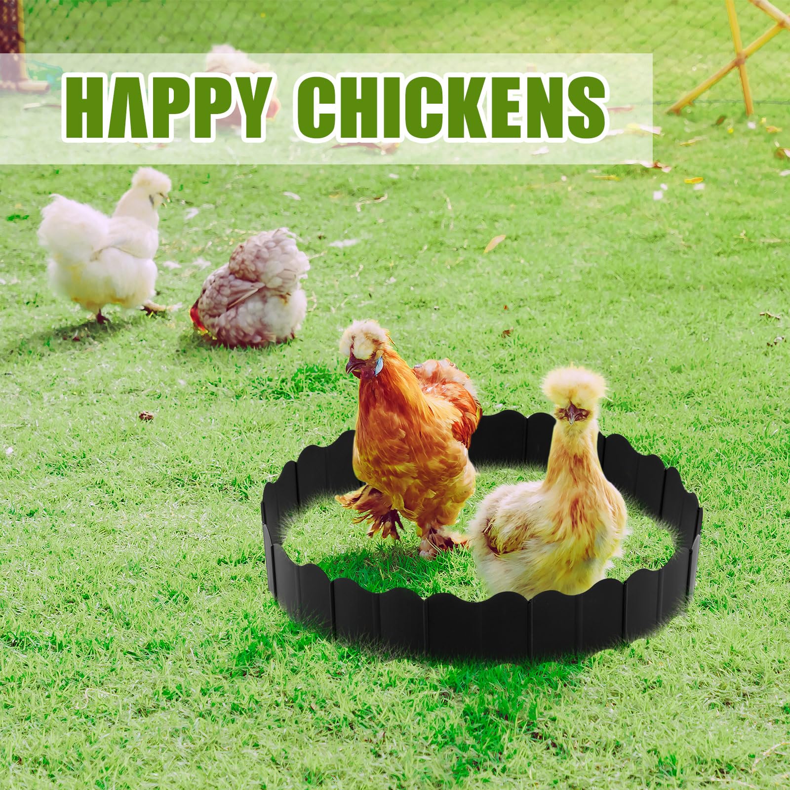 Snapklik.com : Large Chicken Dust Bath Tub 36.4 Dia X 5.5 H Bottomless ...