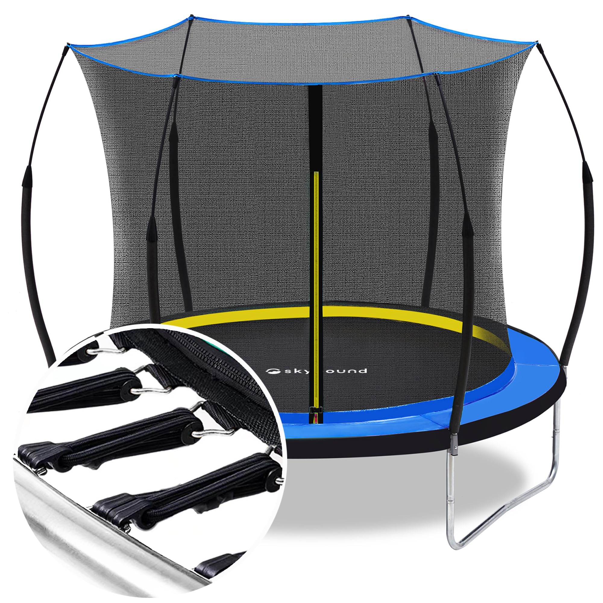 Snapklik.com : SkyBound 8 FT Springfree Trampoline - Springless