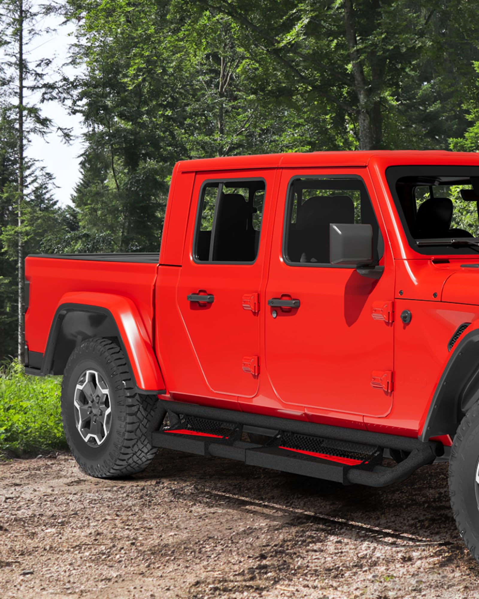 Snapklik.com : Kybolt Running Boards For 2020-2024 Jeep Gladiator JT 4 ...