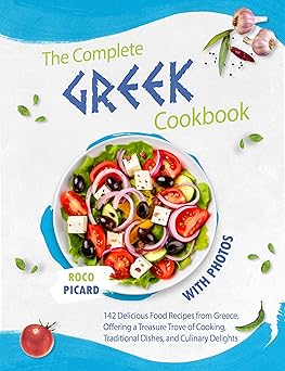Amazon.com: The Complete Greek CookBook with Photos: 142 Delicious Food ...