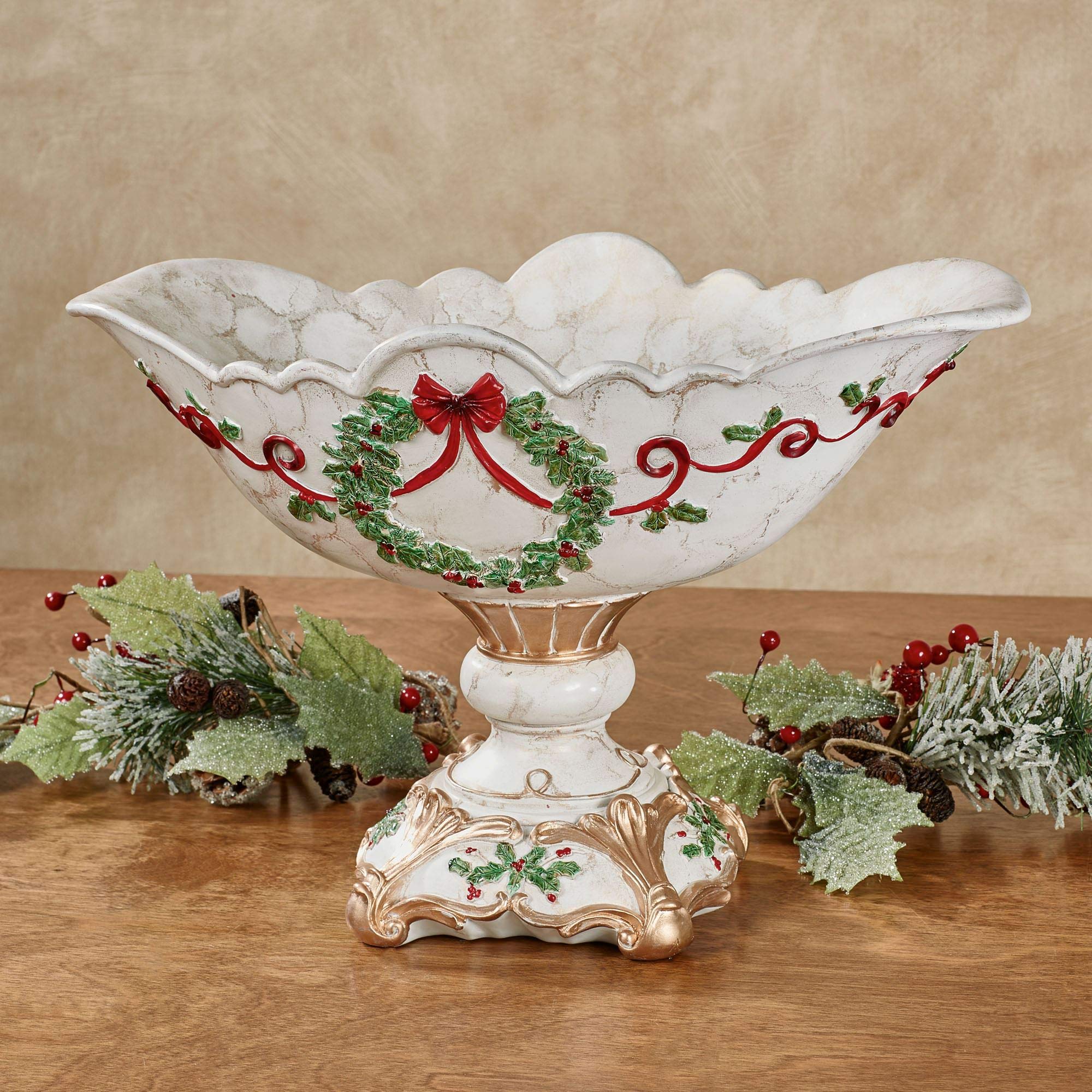 Amazon.com: Touch of Class Holly Delight Christmas Decorative ...