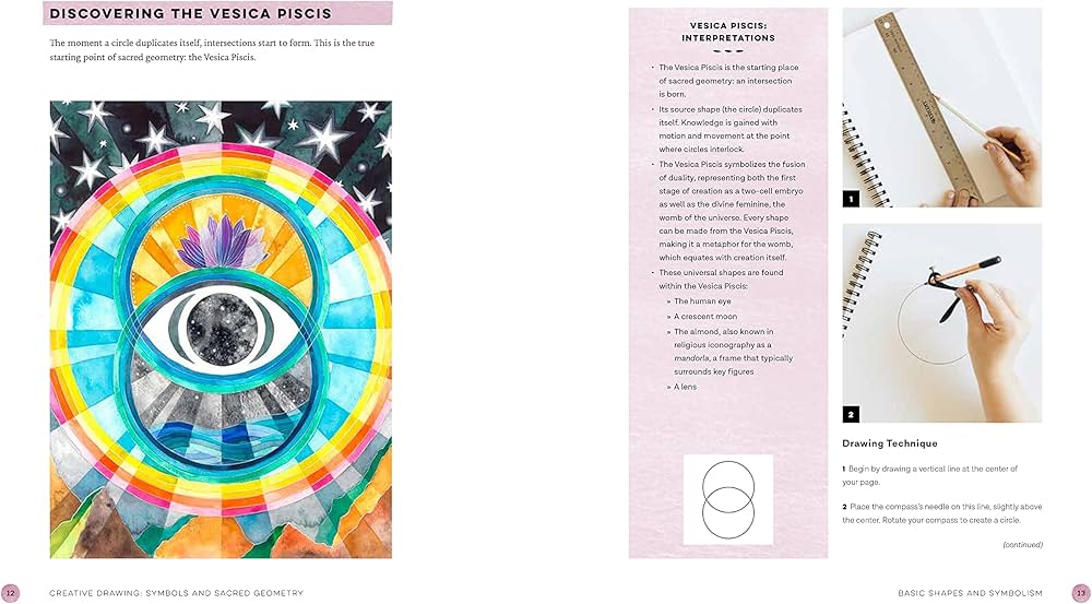 how to draw sacred geometry book