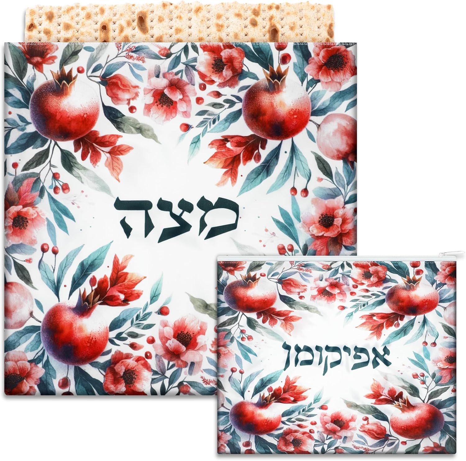 Amazon.com: Mindsoft 2 Pcs Passover Afikoman Bags set Passover Seder ...
